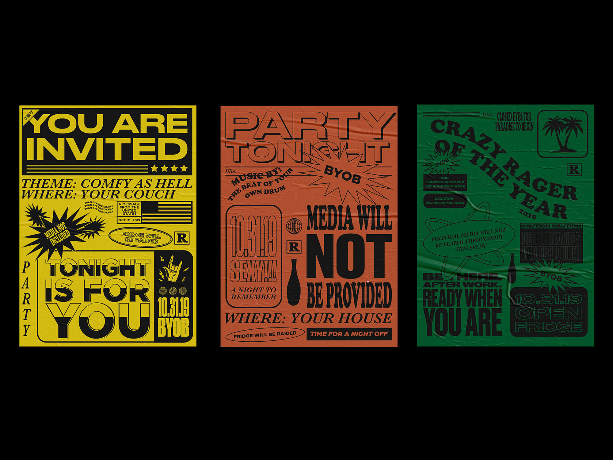 POSTERS WITH A MESSAGE by Robert Barrese – SVA Design