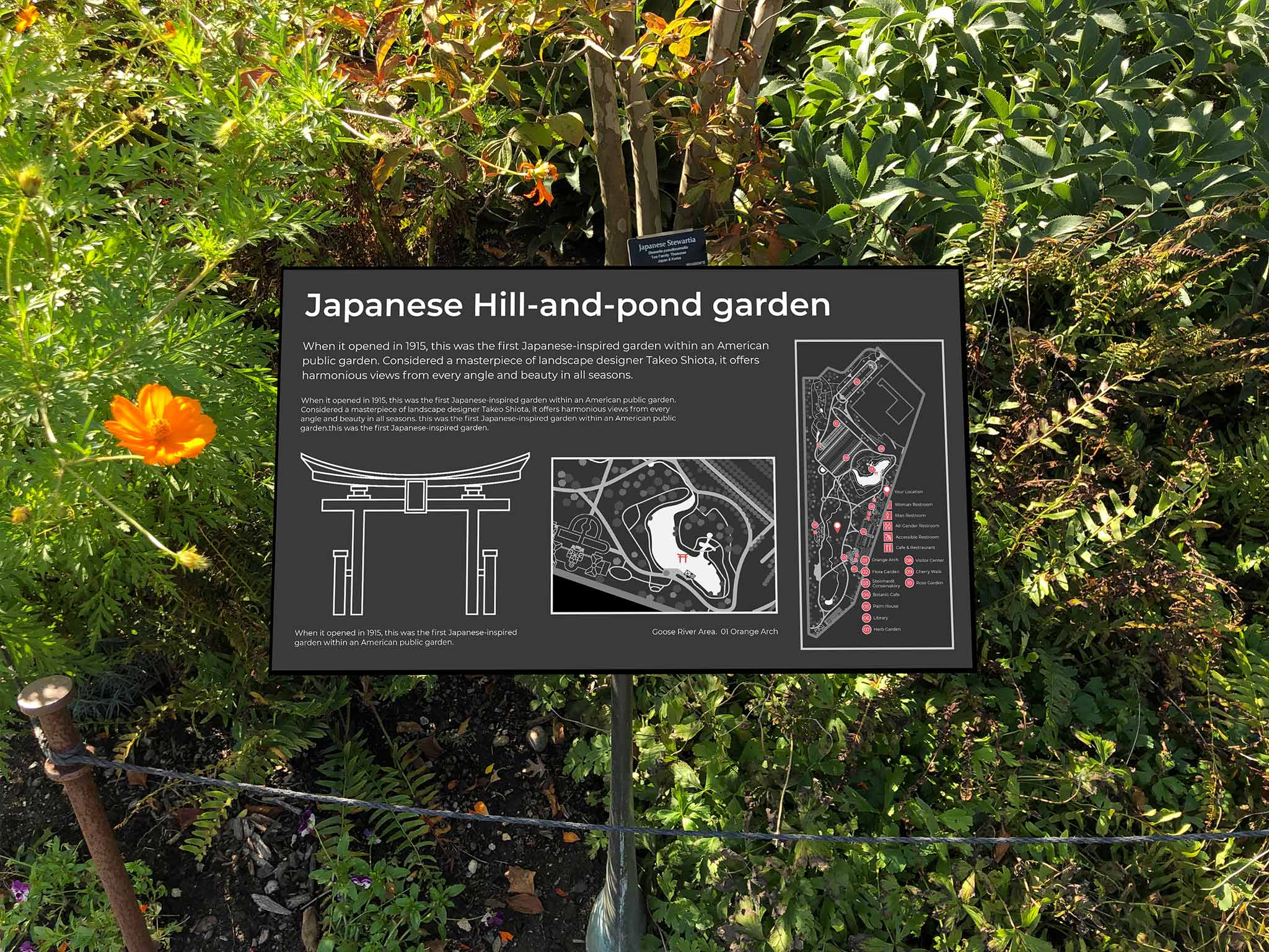 Brooklyn Botanic Garden Signage System Redesign by Felix Fu – SVA Design