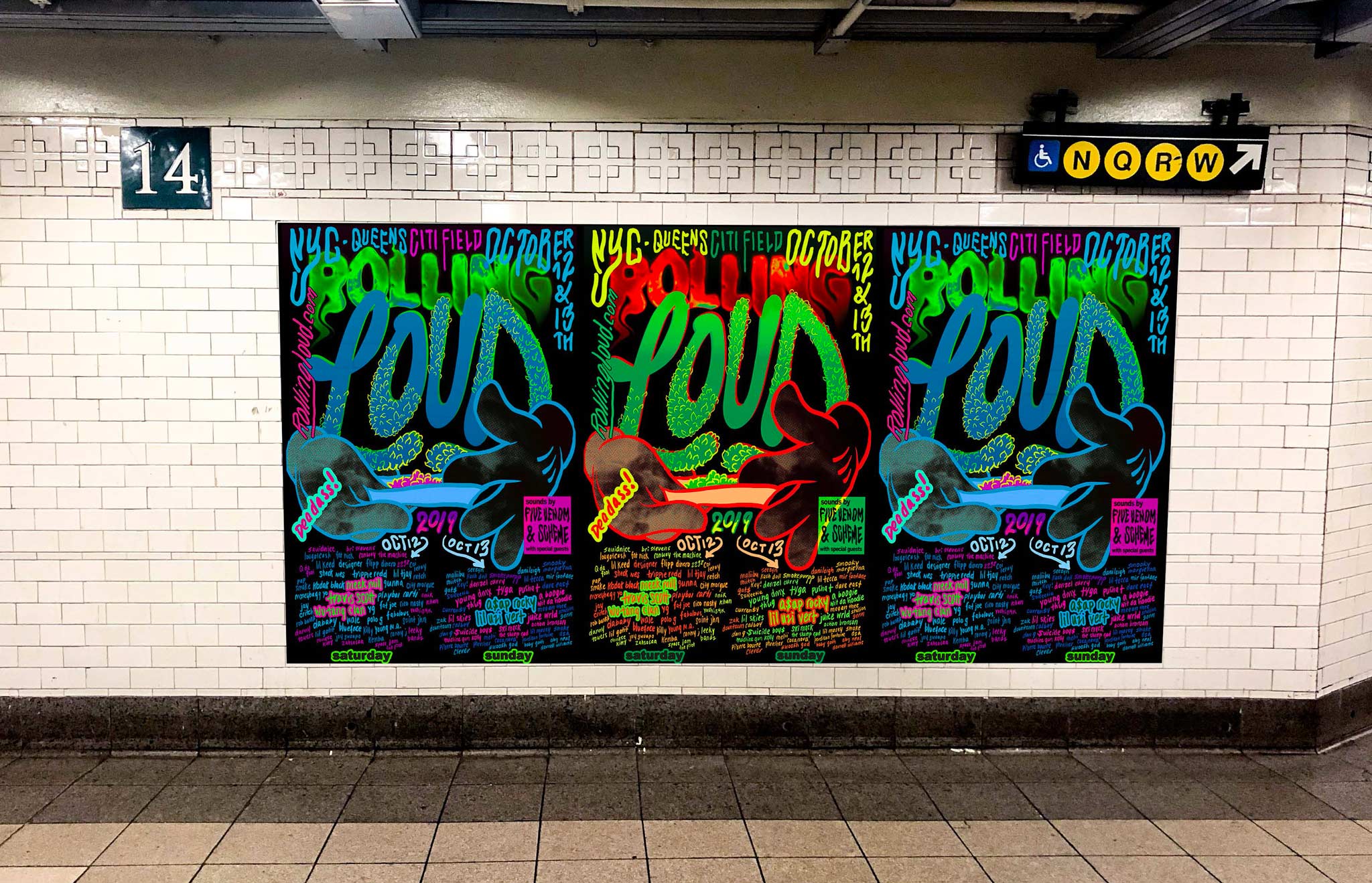Rolling Loud Posters by Anna Chandler – SVA Design