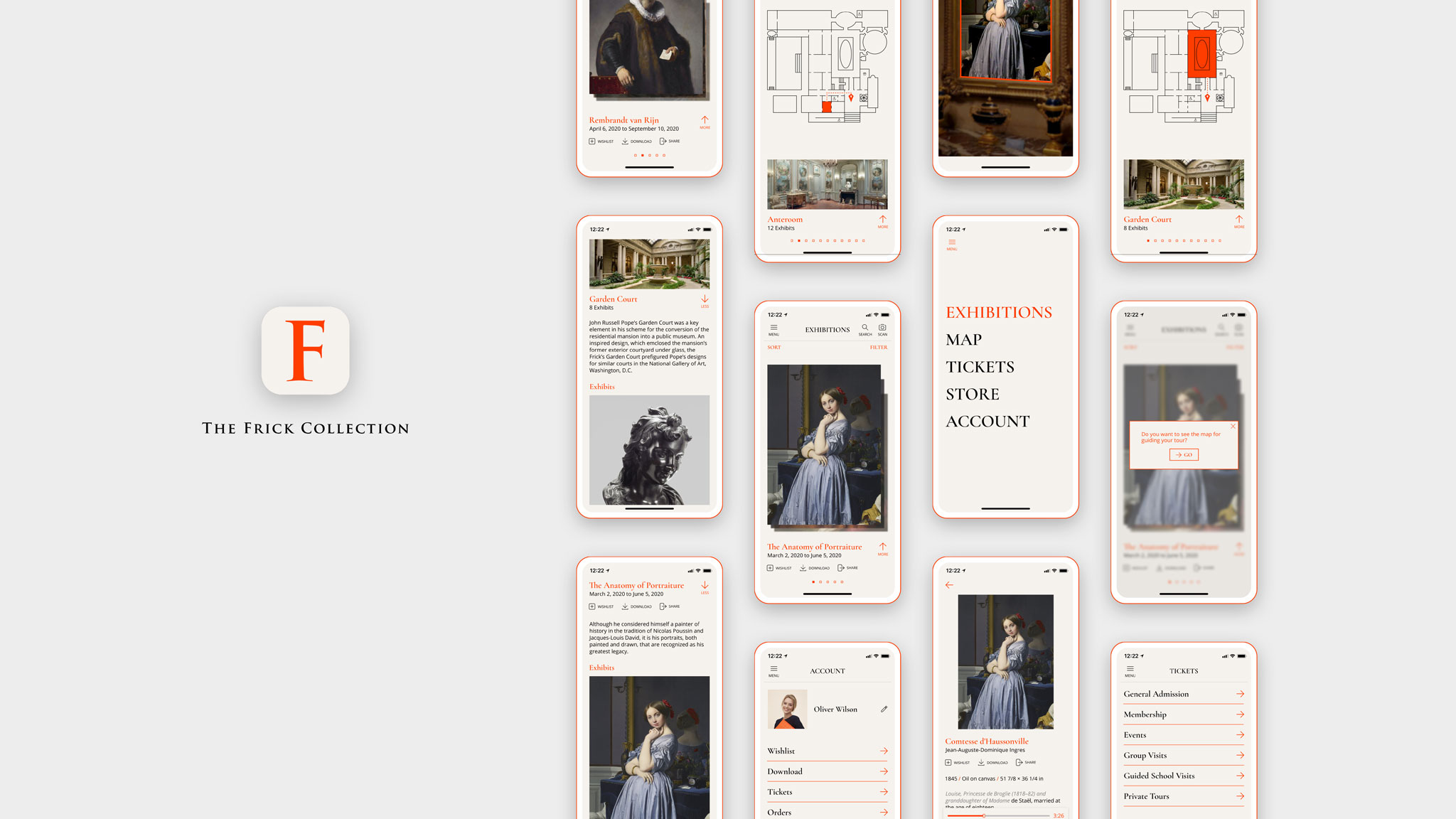 Frick Collection App by Xiyuan Sun – SVA Design