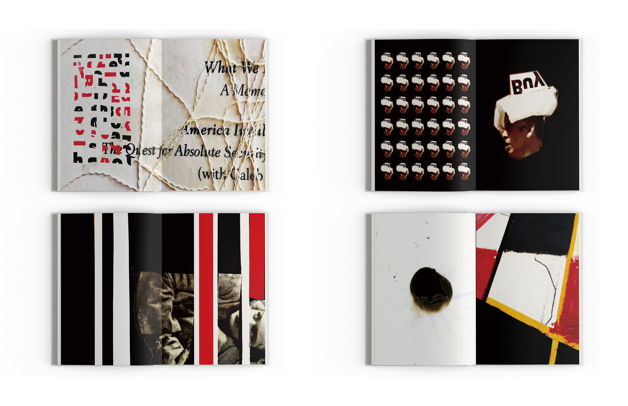 Collage Art book by Yiwen Zhang – SVA Design