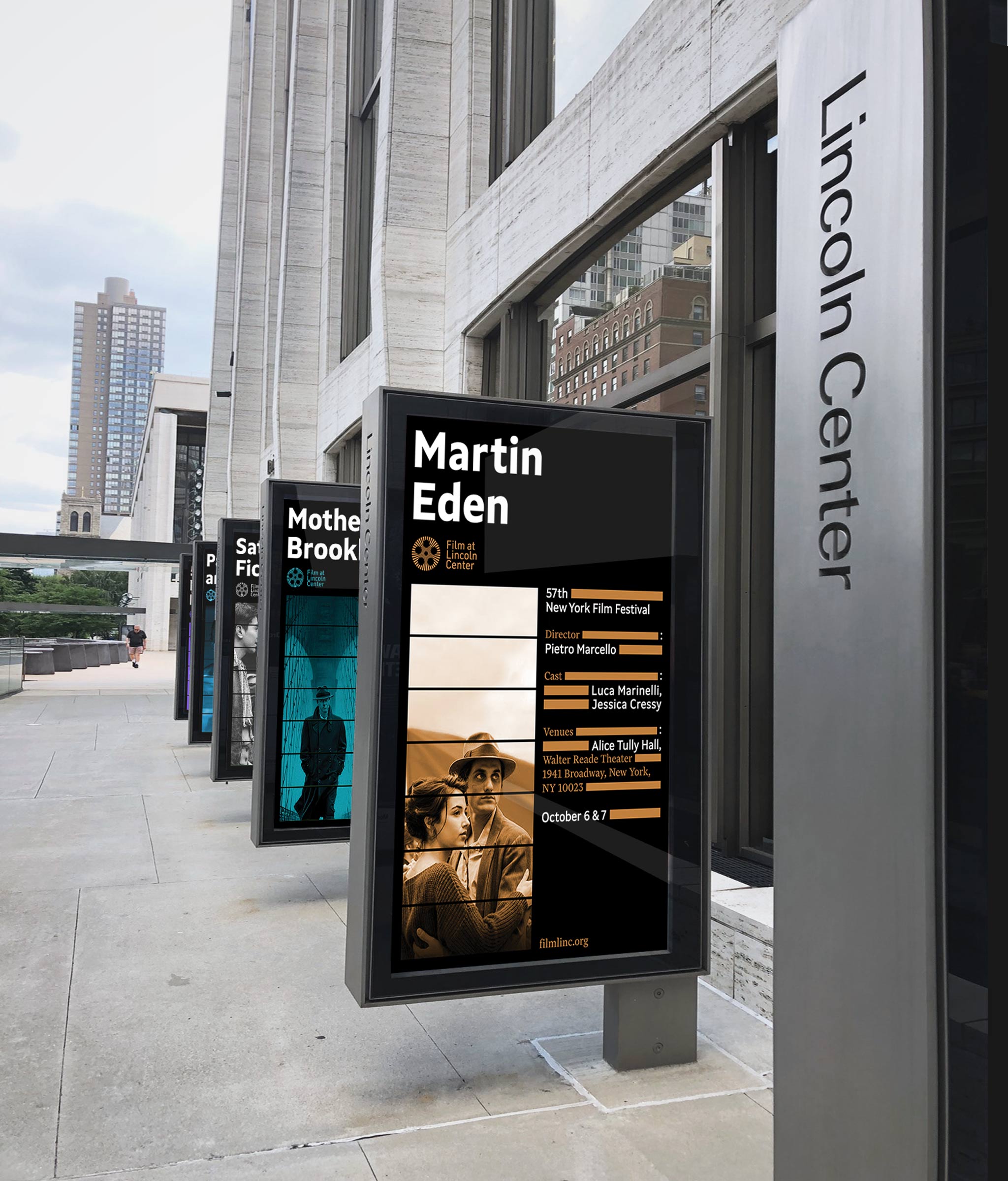 57th NYFF POSTER SERIES by Yuan Zhuang – SVA Design