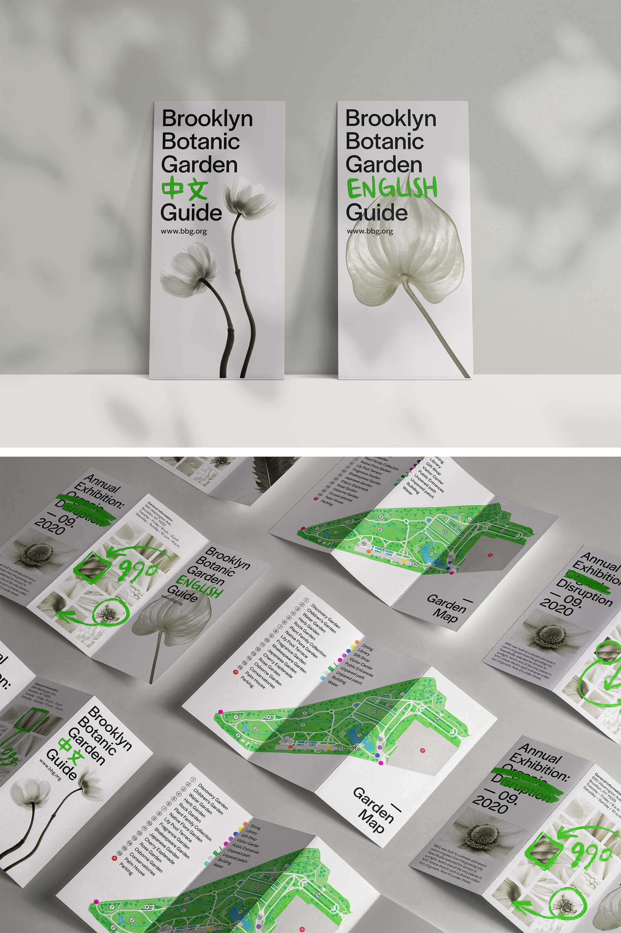 Brooklyn Botanic Garden Rebrand by AJ Kim – SVA Design