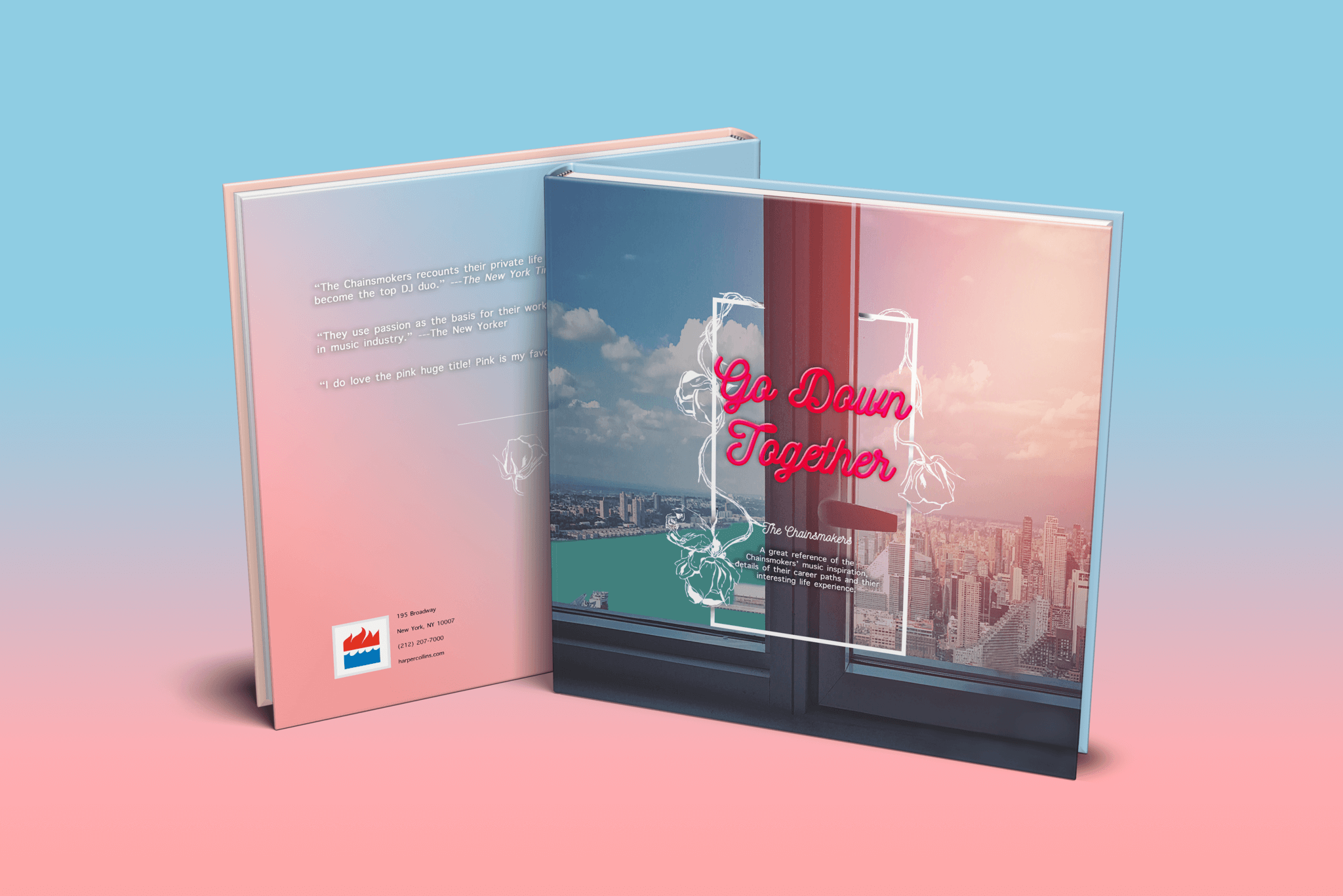 Coffee Book Cover Design by Xinya Li – SVA Design