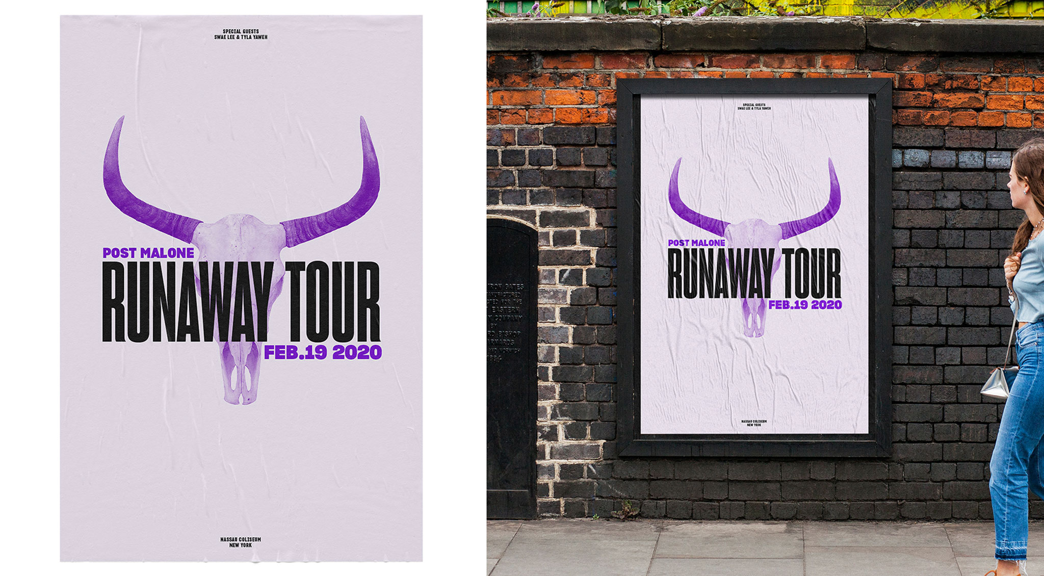 POST MALONE CONCERT POSTERS by Victoria DeBlasi – SVA Design