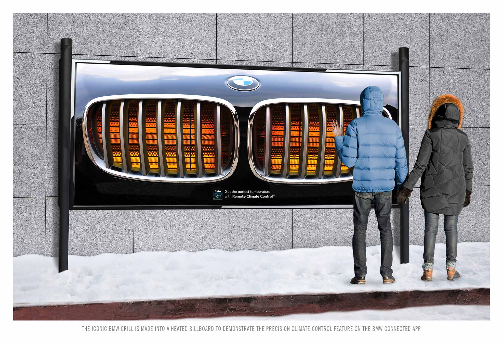 BMW HEATED BILLBOARD by Hyun Chul Choi & Junho Lee – SVA Design