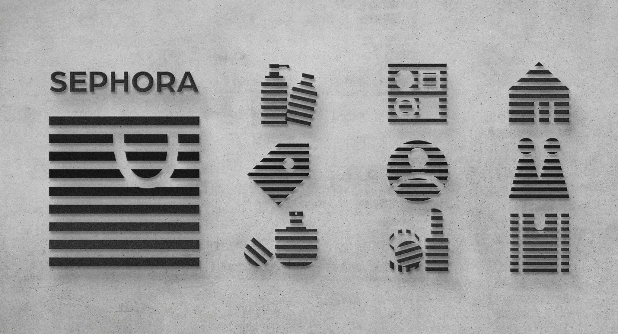 Sephora Icon Set by Zhiwei (Myra) Liu – SVA Design