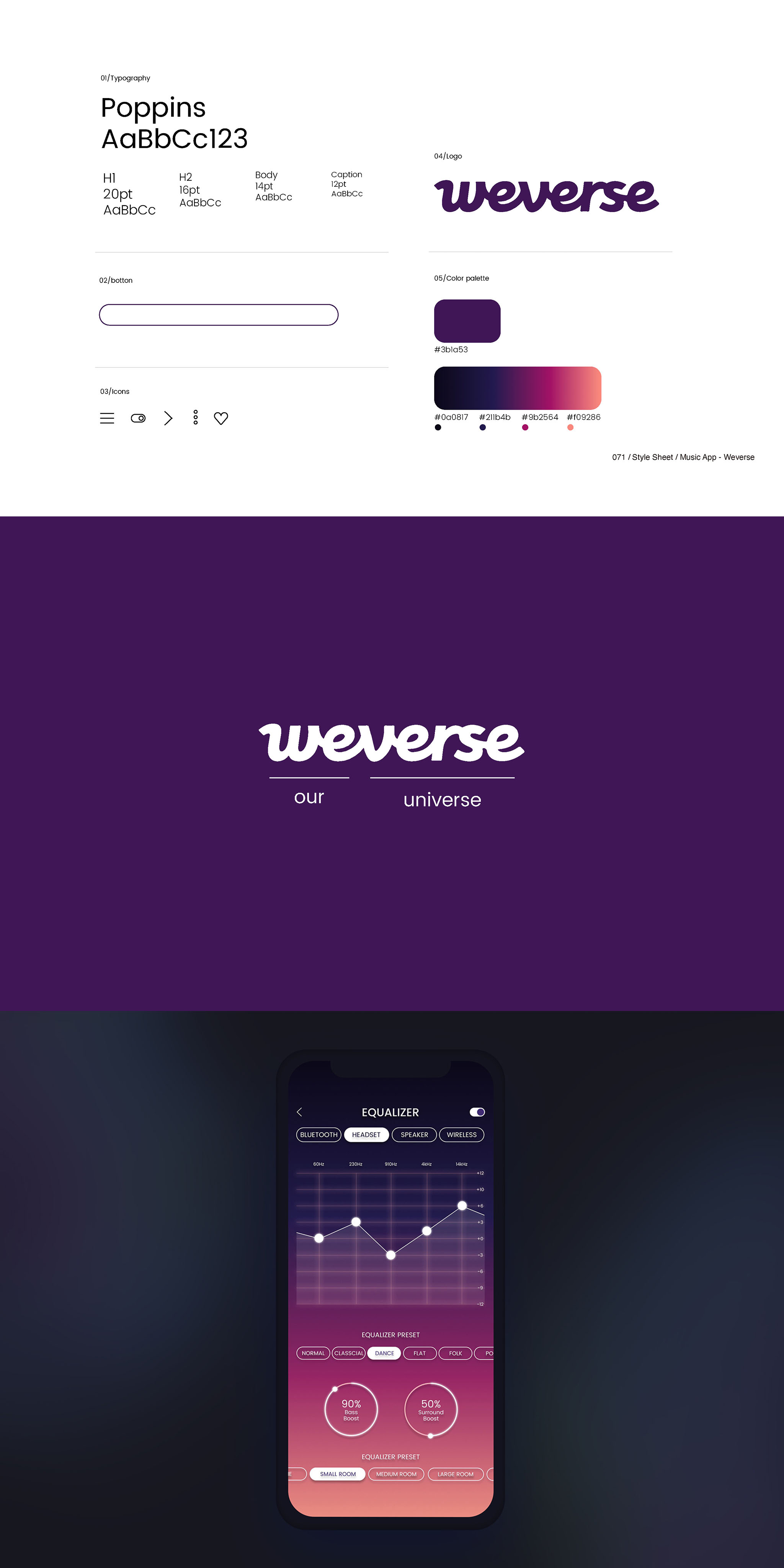 Weverse App by Jialu Klara Li – SVA Design