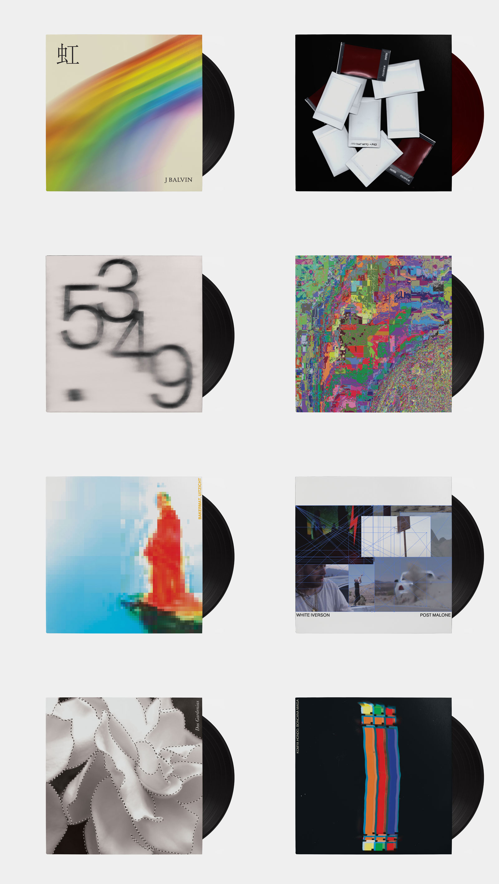 Single Vinyl Covers by Bertha de la Torre – SVA Design