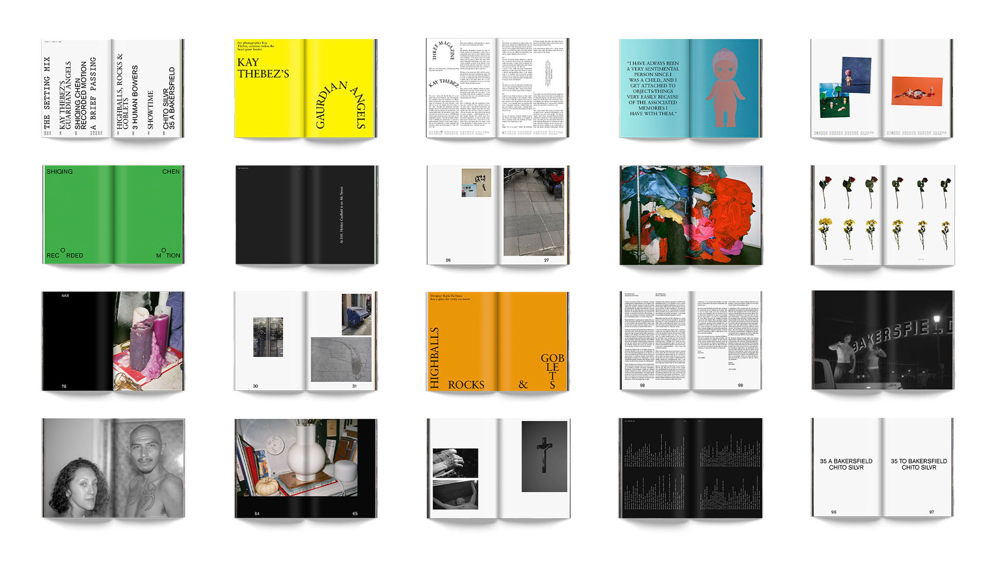 Three Magazine by Dominique Marchini – SVA Design