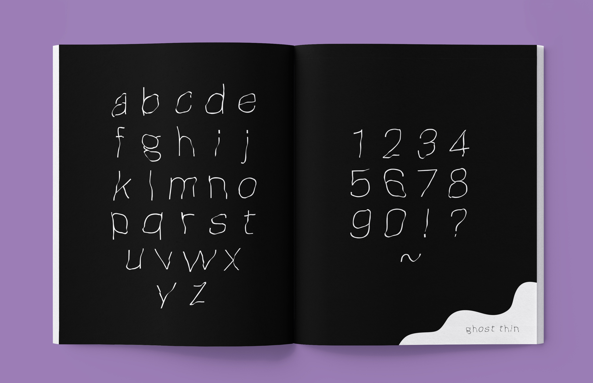 Ghost Typography and Zine by Jennifer Kim – SVA Design