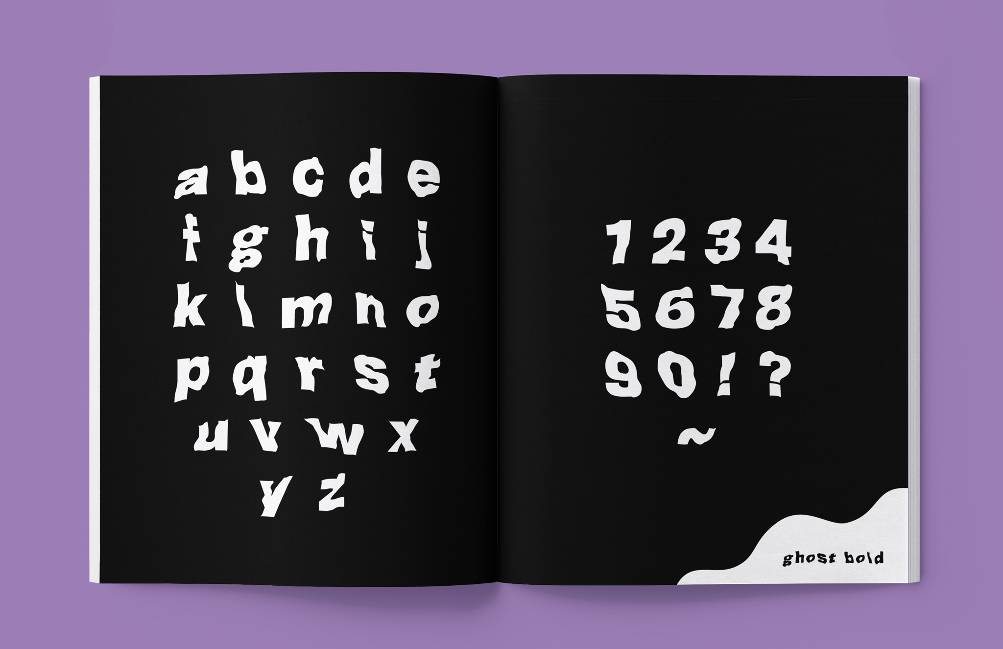 Ghost Typography and Zine by Jennifer Kim – SVA Design