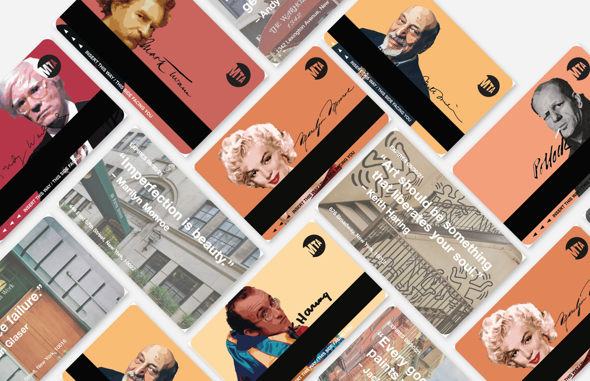 Metro cards by Mengyao Gao – SVA Design