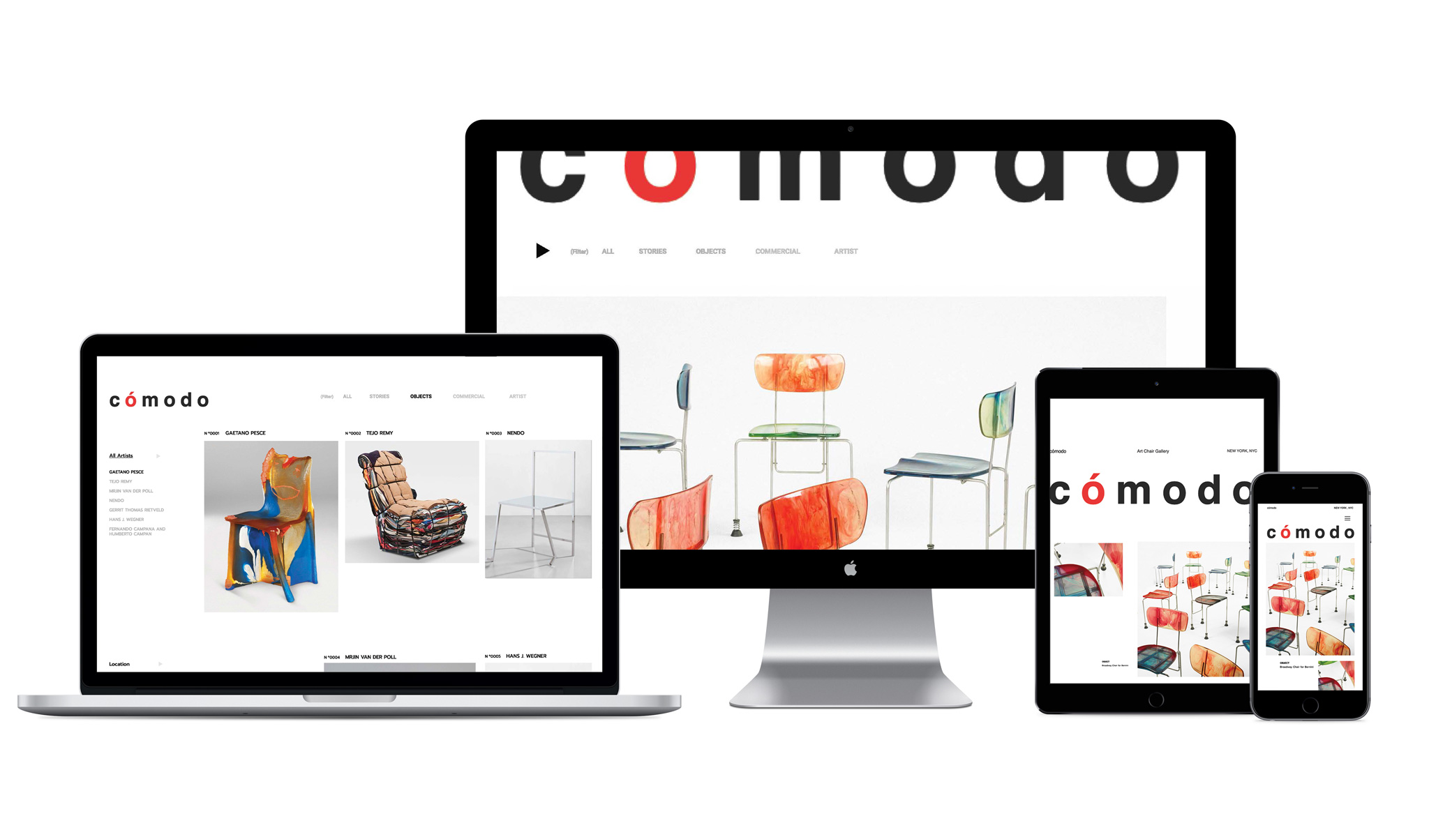 cómodo, Art gallery by Hijoo Jang – SVA Design