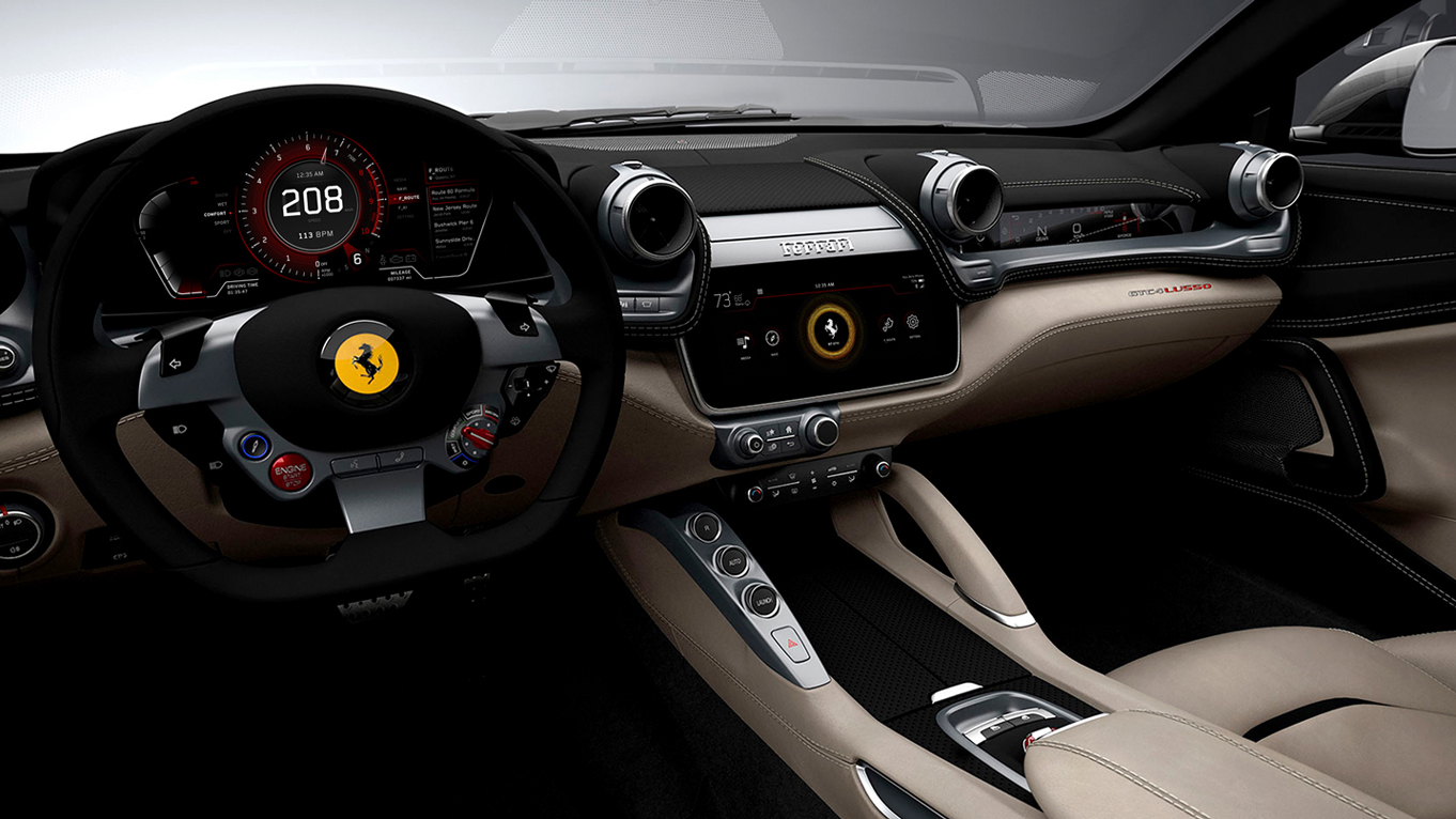 Ferrari Luxury Auto Interface by Kyu Jin Hwang – SVA Design