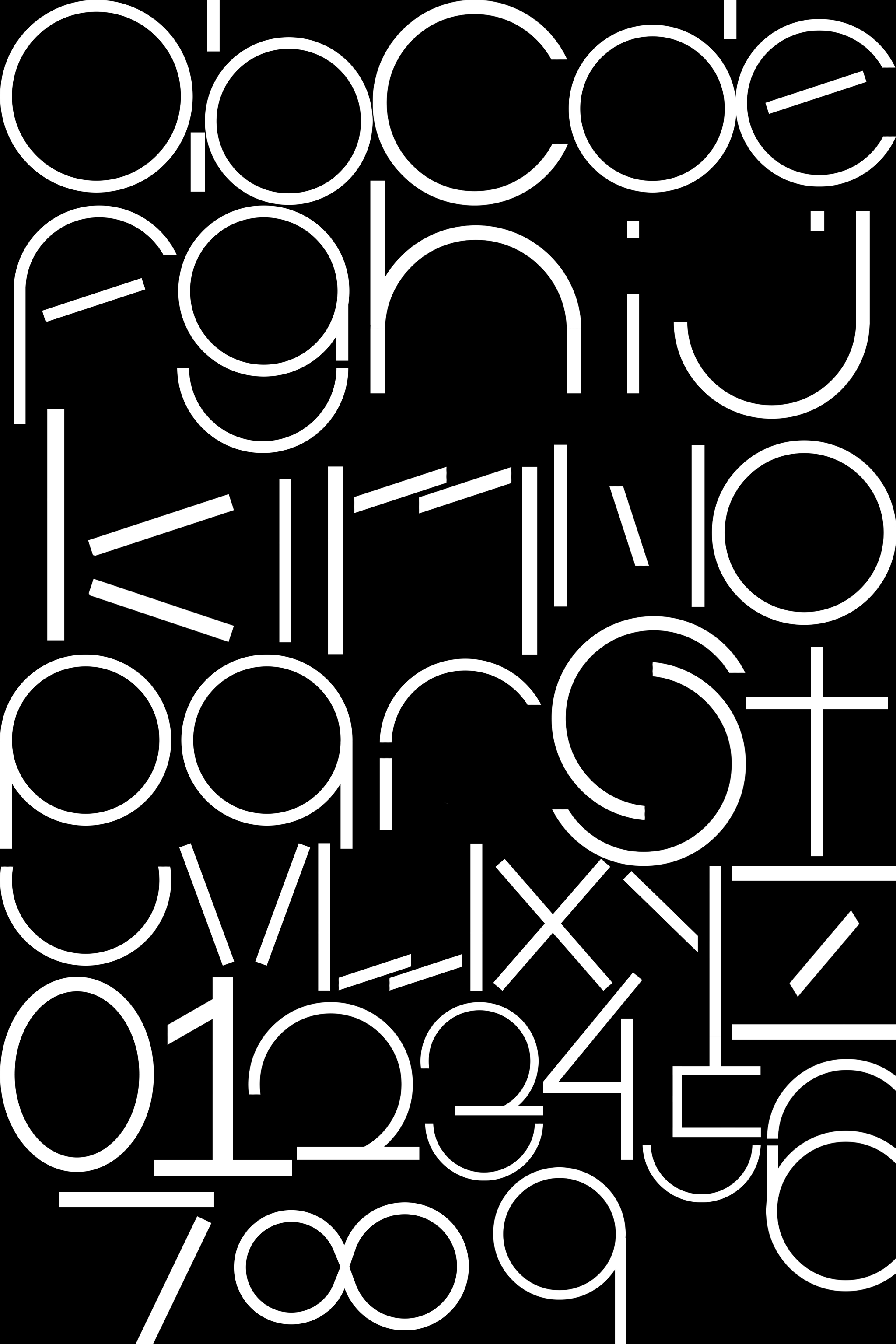 MODULAR ALPHABET by Zipeng Shi – SVA Design