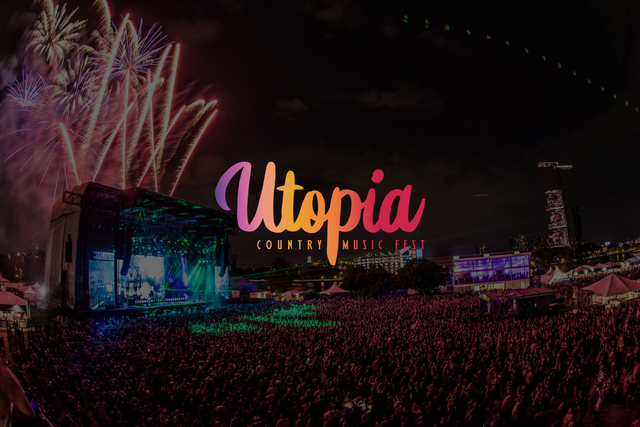 Utopia Country Music Festival by Junie Wang – SVA Design