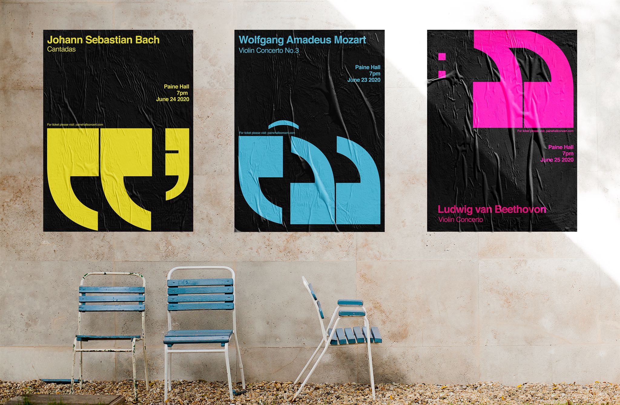 Modern-Classic Concert Poster by Sabrina Ma – SVA Design
