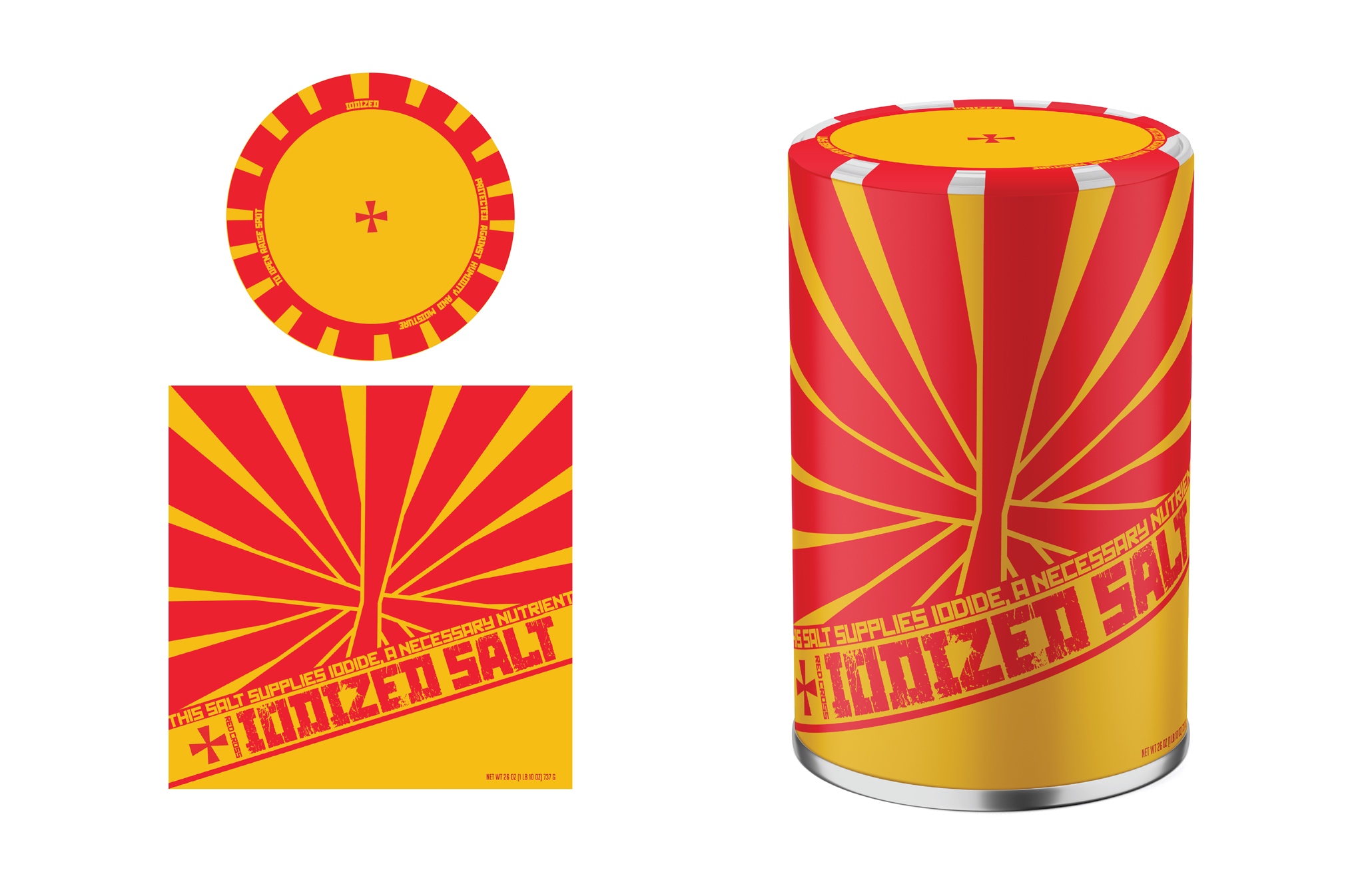 Red Cross: Salt Packaging by Sabrina Ma – SVA Design