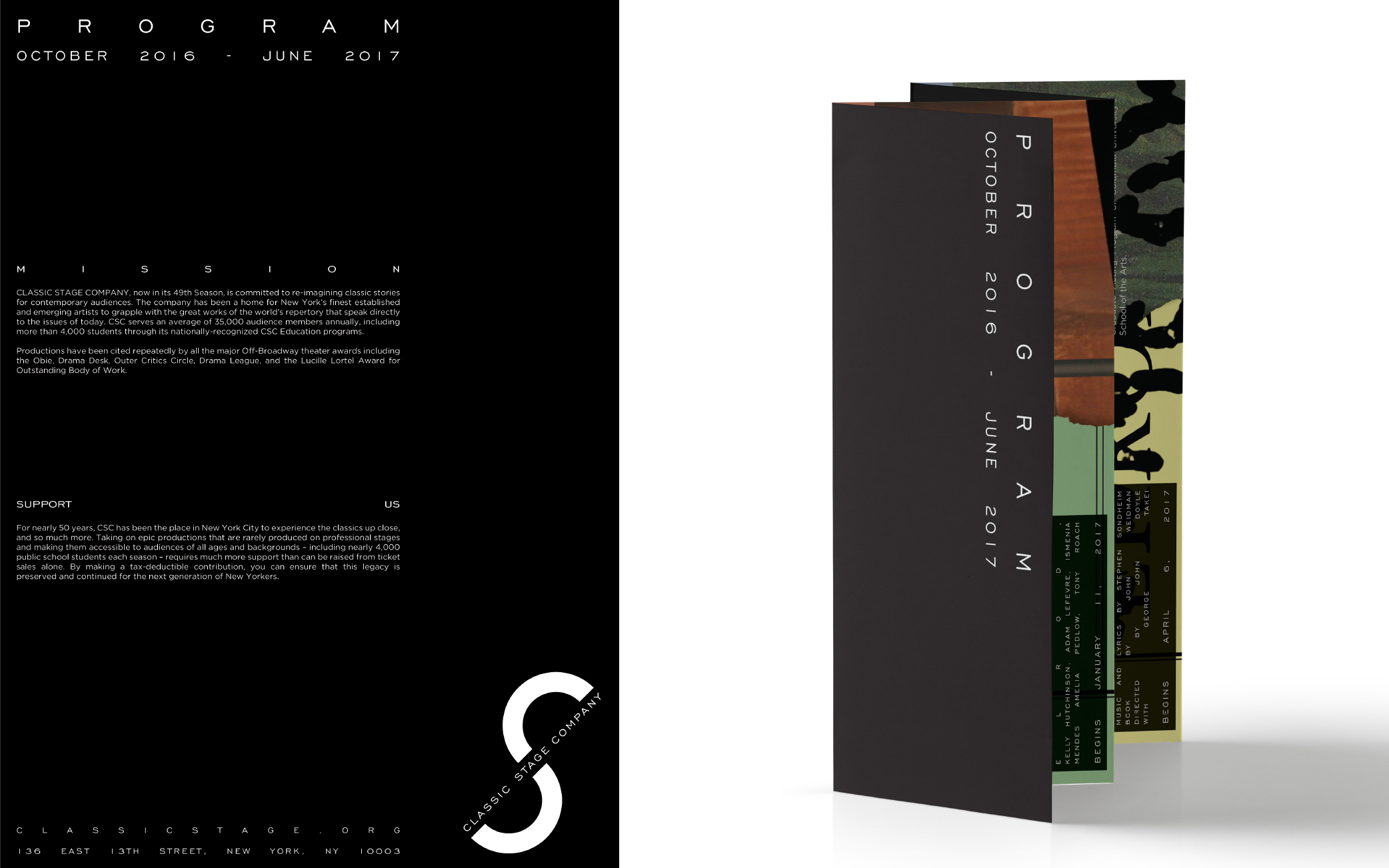 Classic Stage Company by Sandra Lee – SVA Design