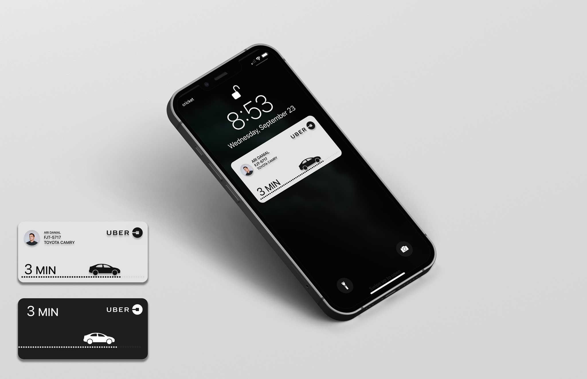 Uber Widget Design by Zhishuo Cheng – SVA Design