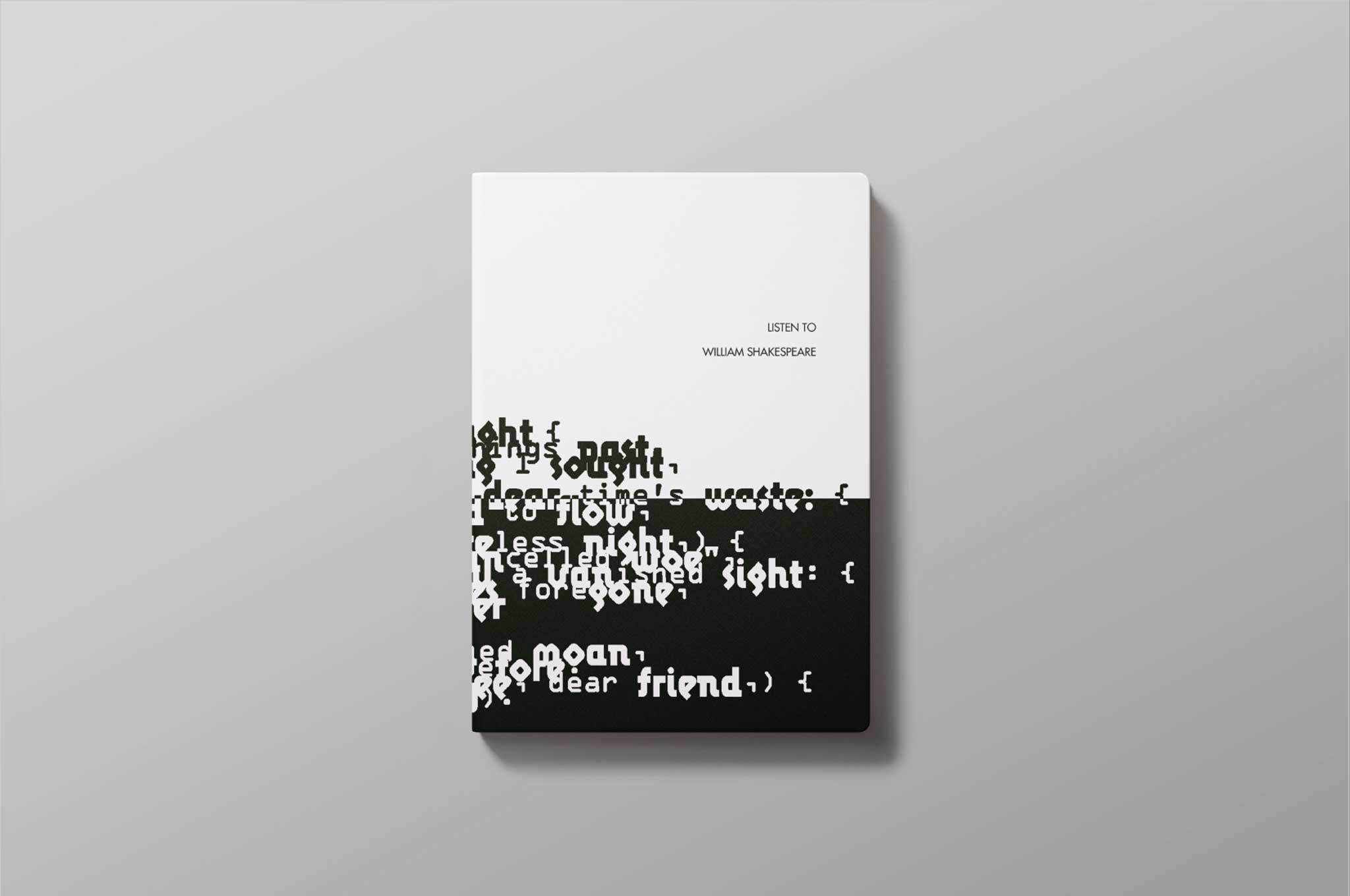 William Shakespeare’s Sonnet by Zhishuo Cheng – SVA Design