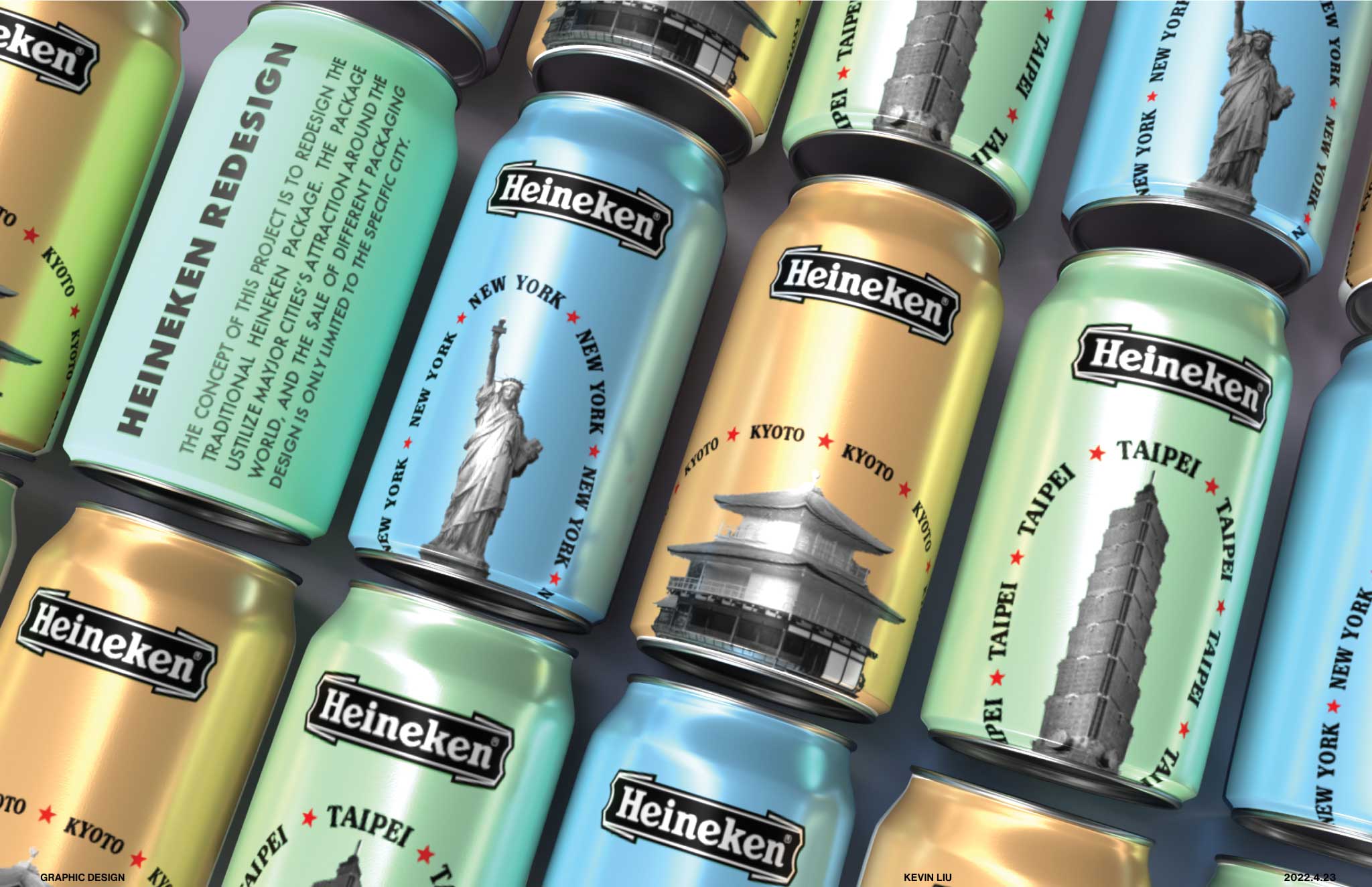 HEINEKEN BEER CAN DESIGN by Kevin Liu – SVA Design