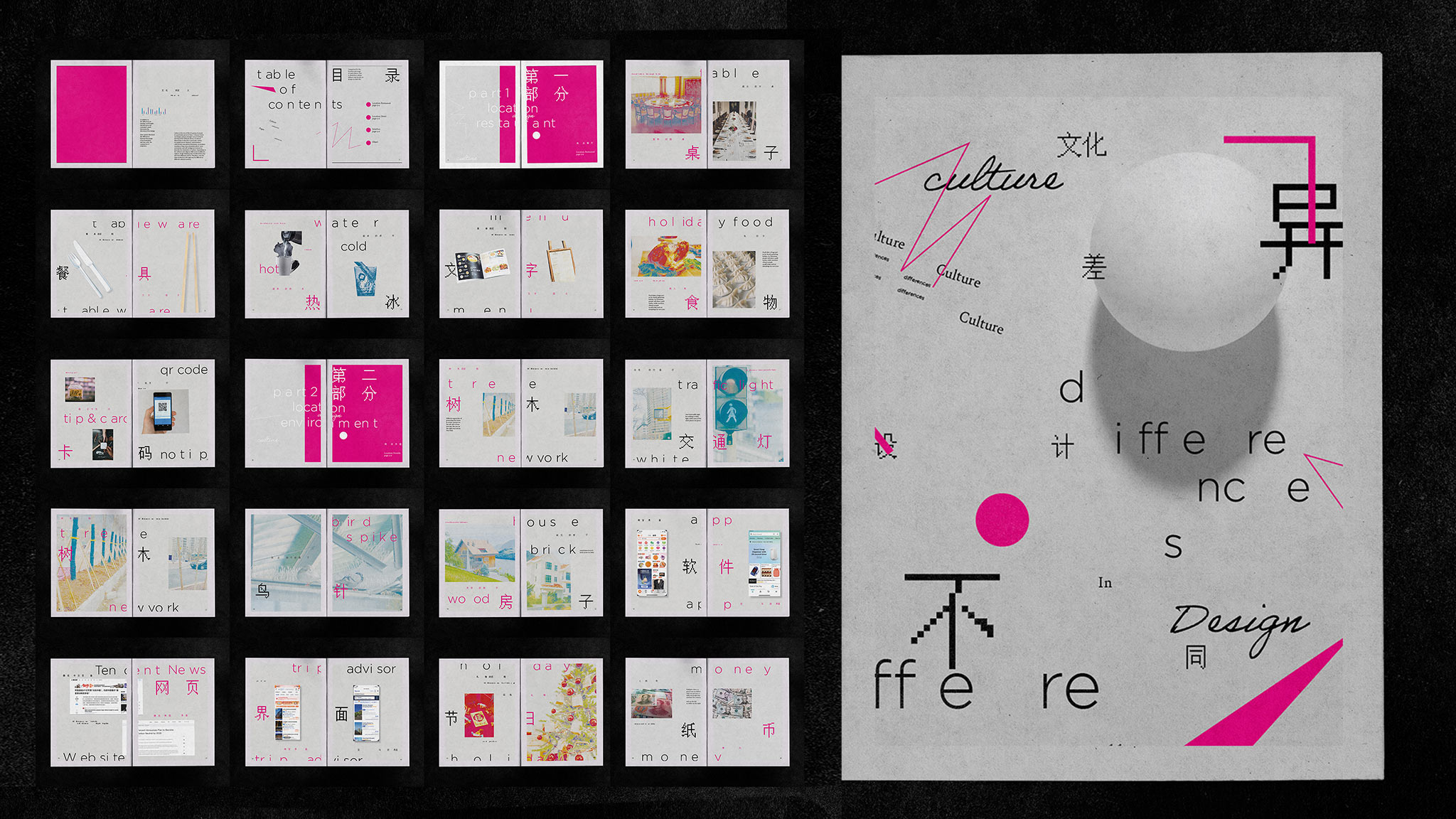 Zine of Cultural Differences by Shaoran Liang – SVA Design