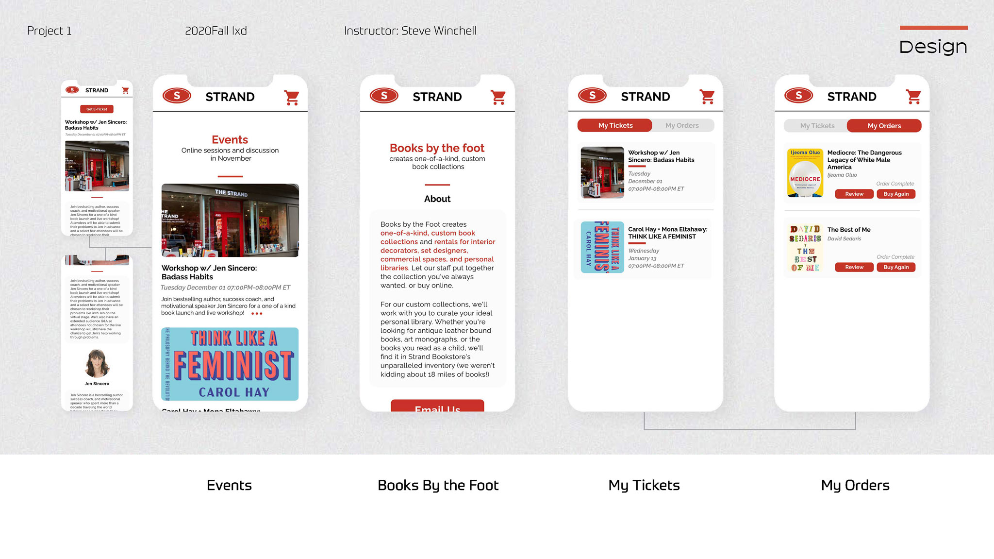 Strand Digital Touchpoint Optimization by Xueyang Que – SVA Design