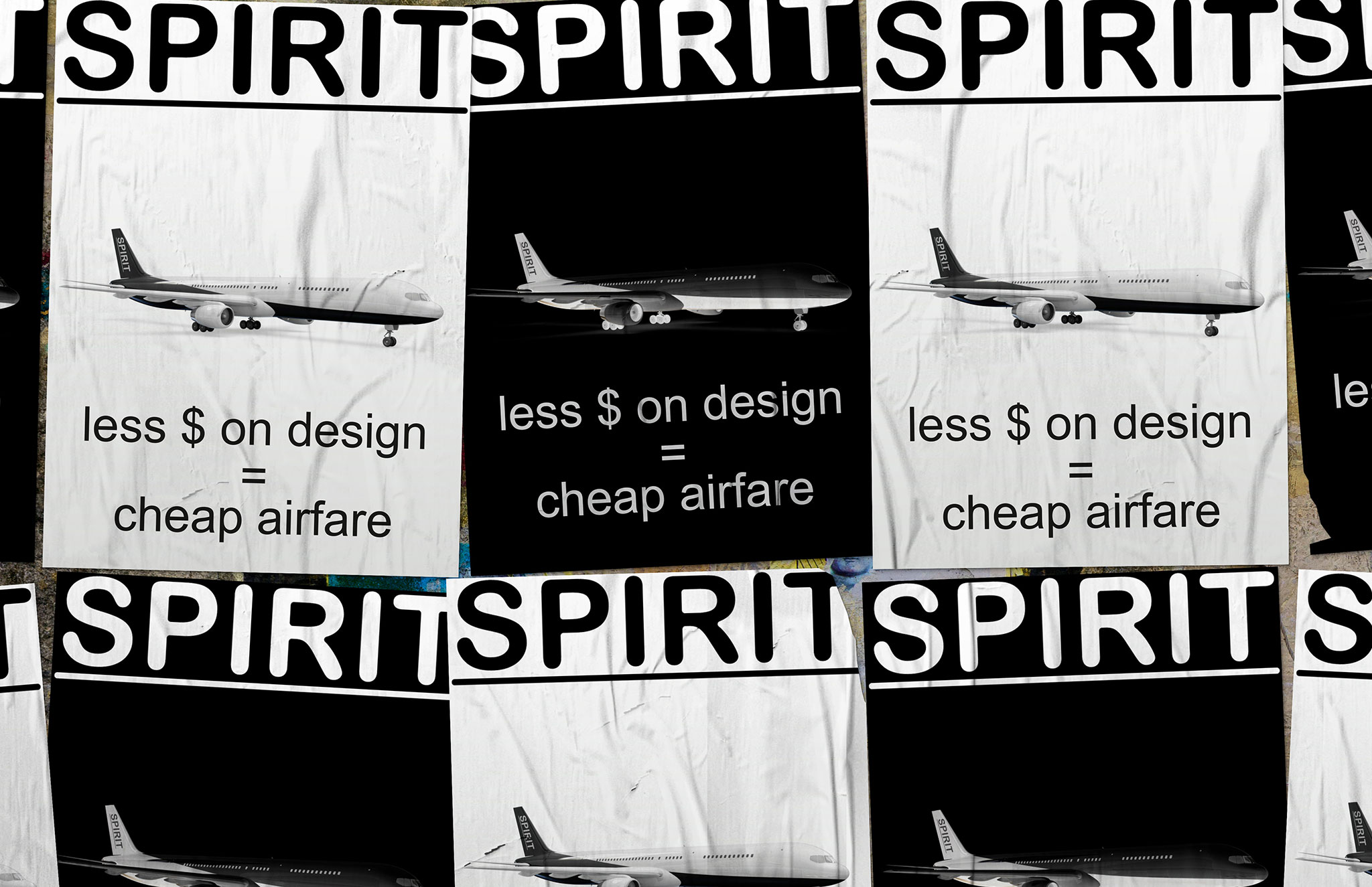 Spirit Airlines Rebrand by Shaoran Liang – SVA Design