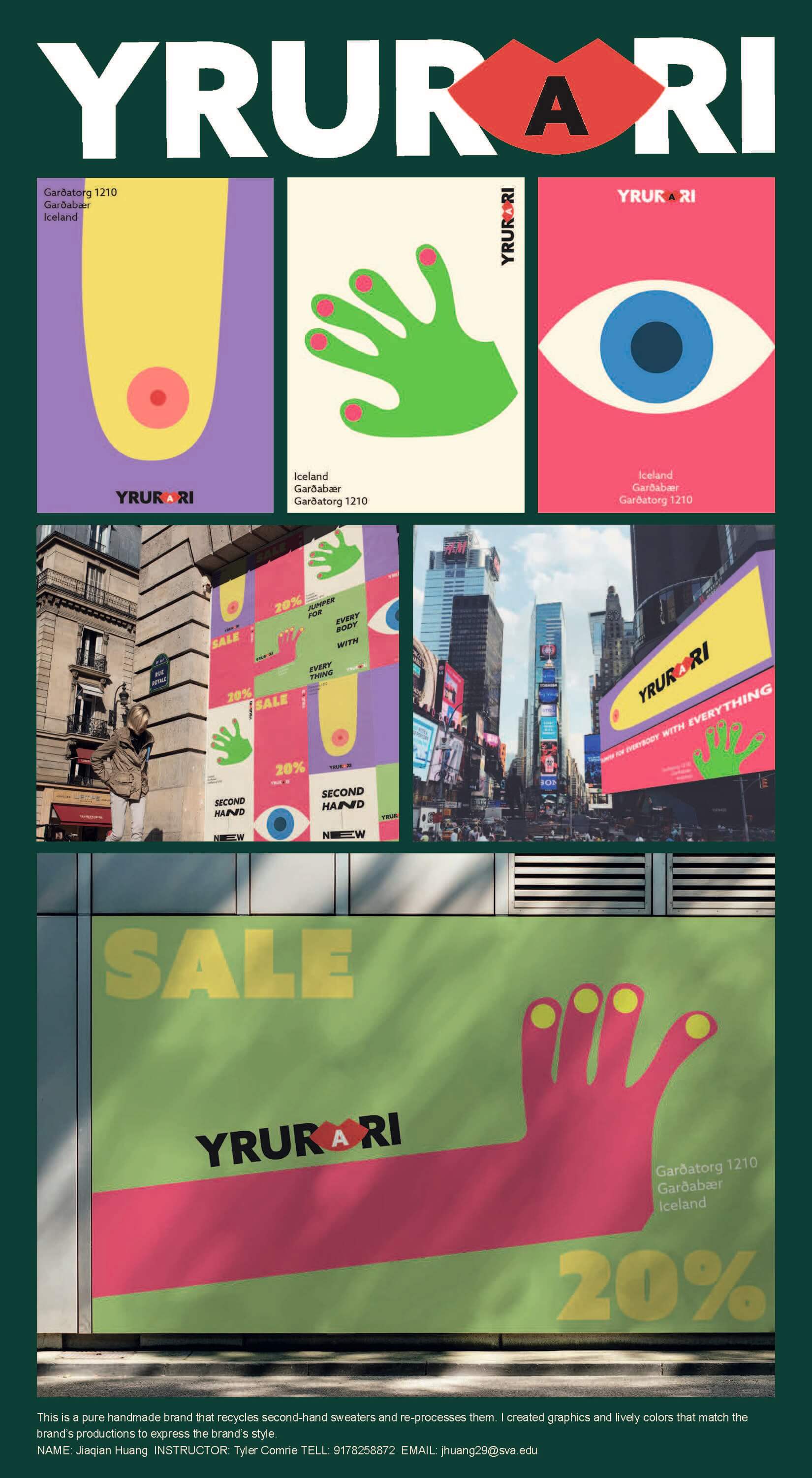 YRURARI by Jiaqian Huang – SVA Design