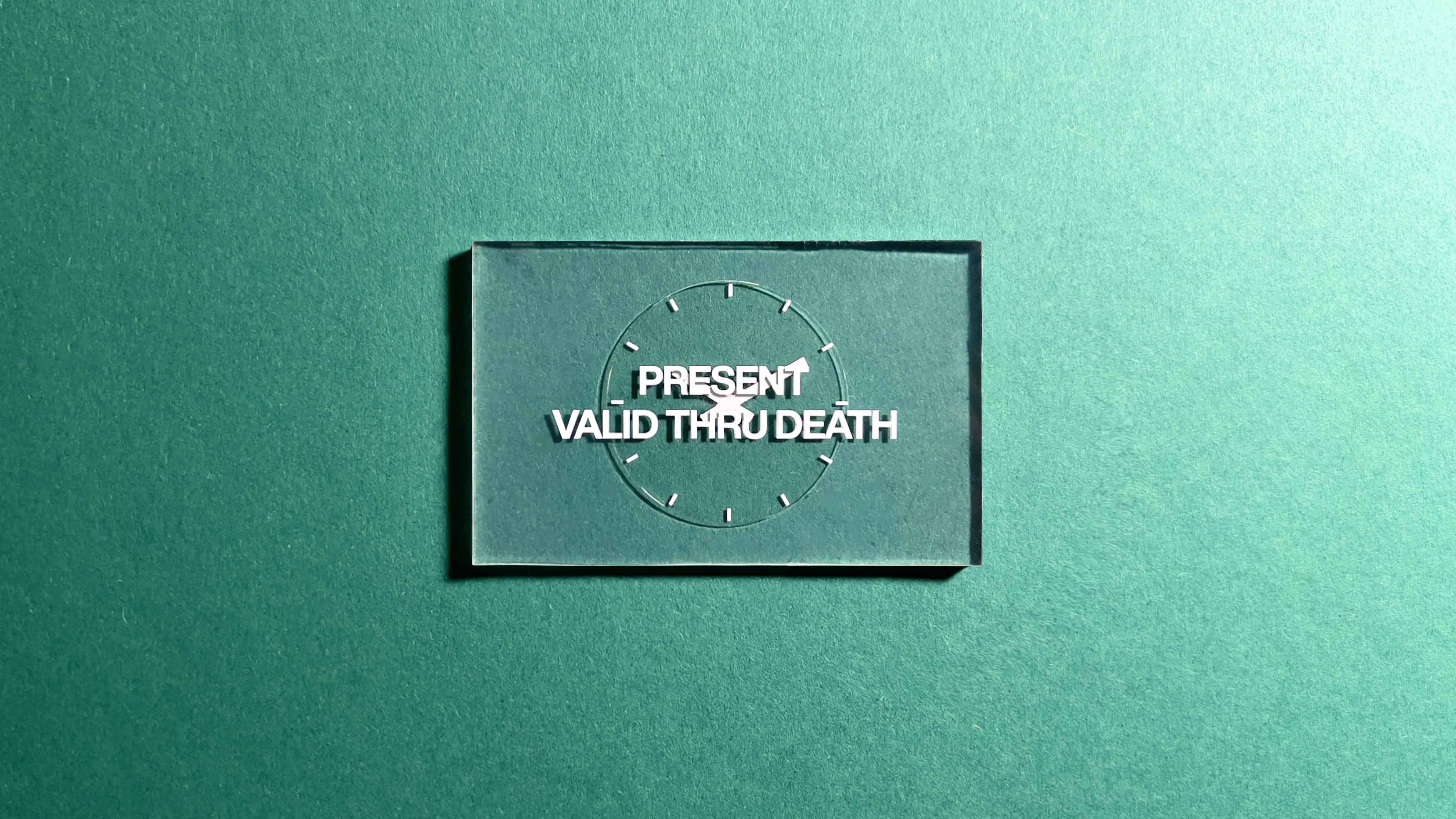 PRESENT VALID THRU DEATH by Geun Taek Lee & Jaewoo Park – SVA Design