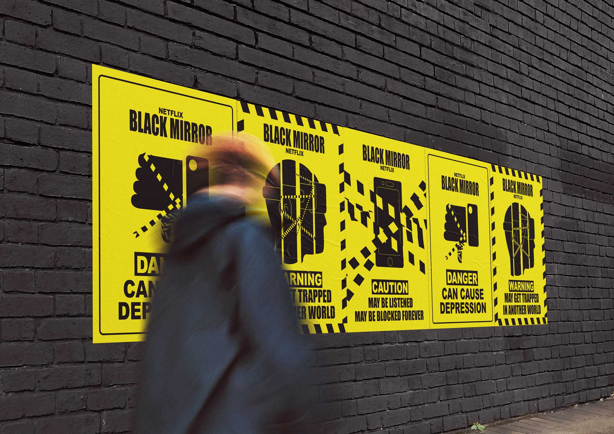 Black Mirror Poster Series by Ziting Zhou – SVA Design