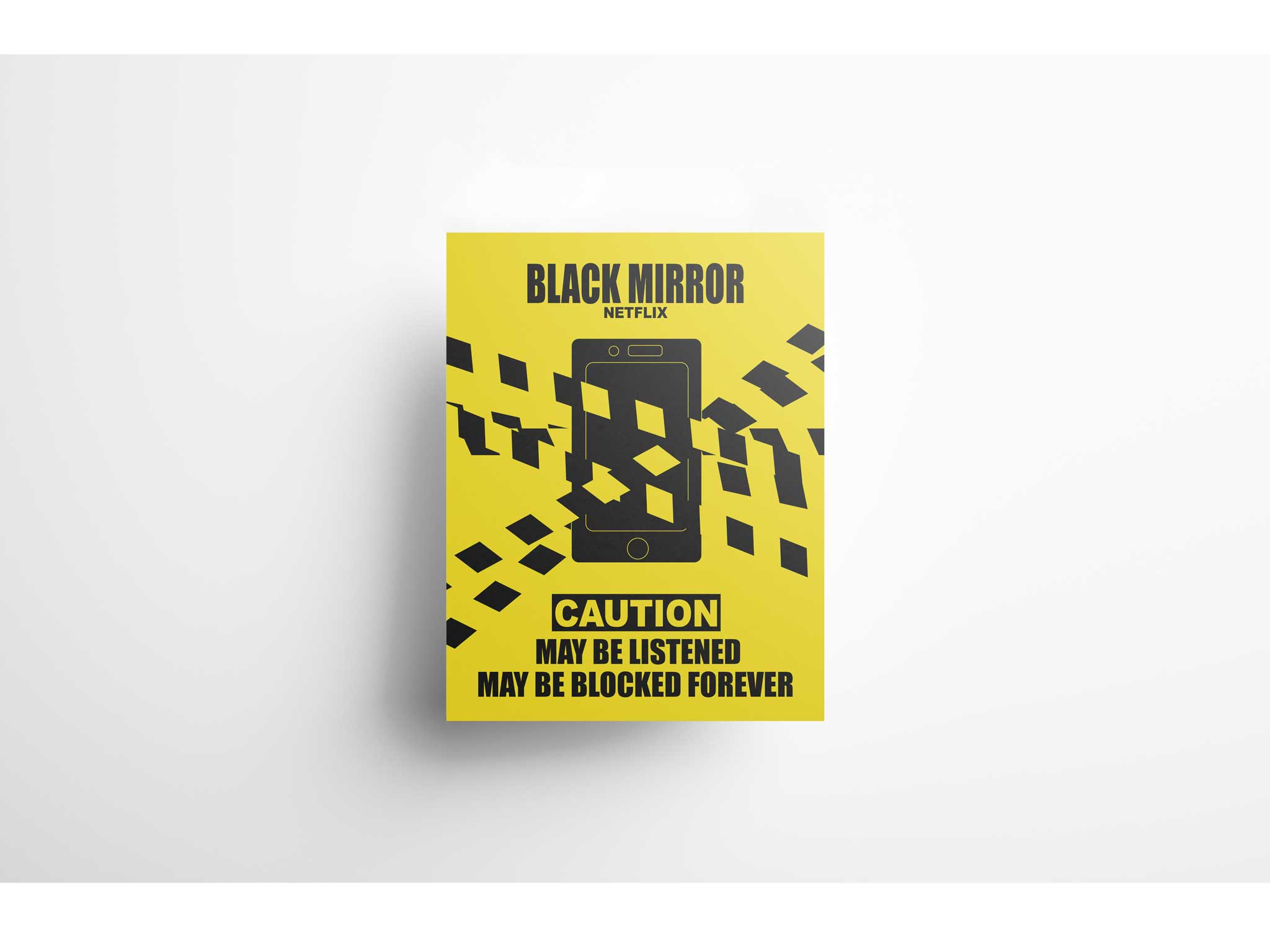 Black Mirror Poster Series by Ziting Zhou – SVA Design