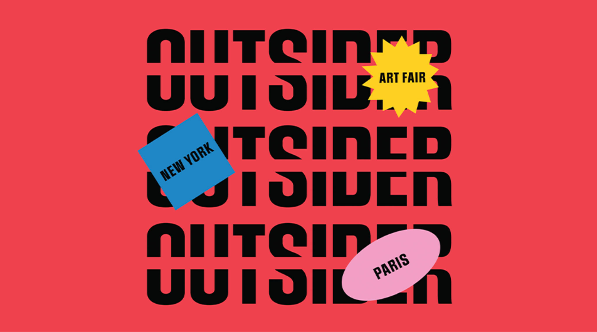 Outsider Art Fair Visual Identity by Michelle Lee – SVA Design