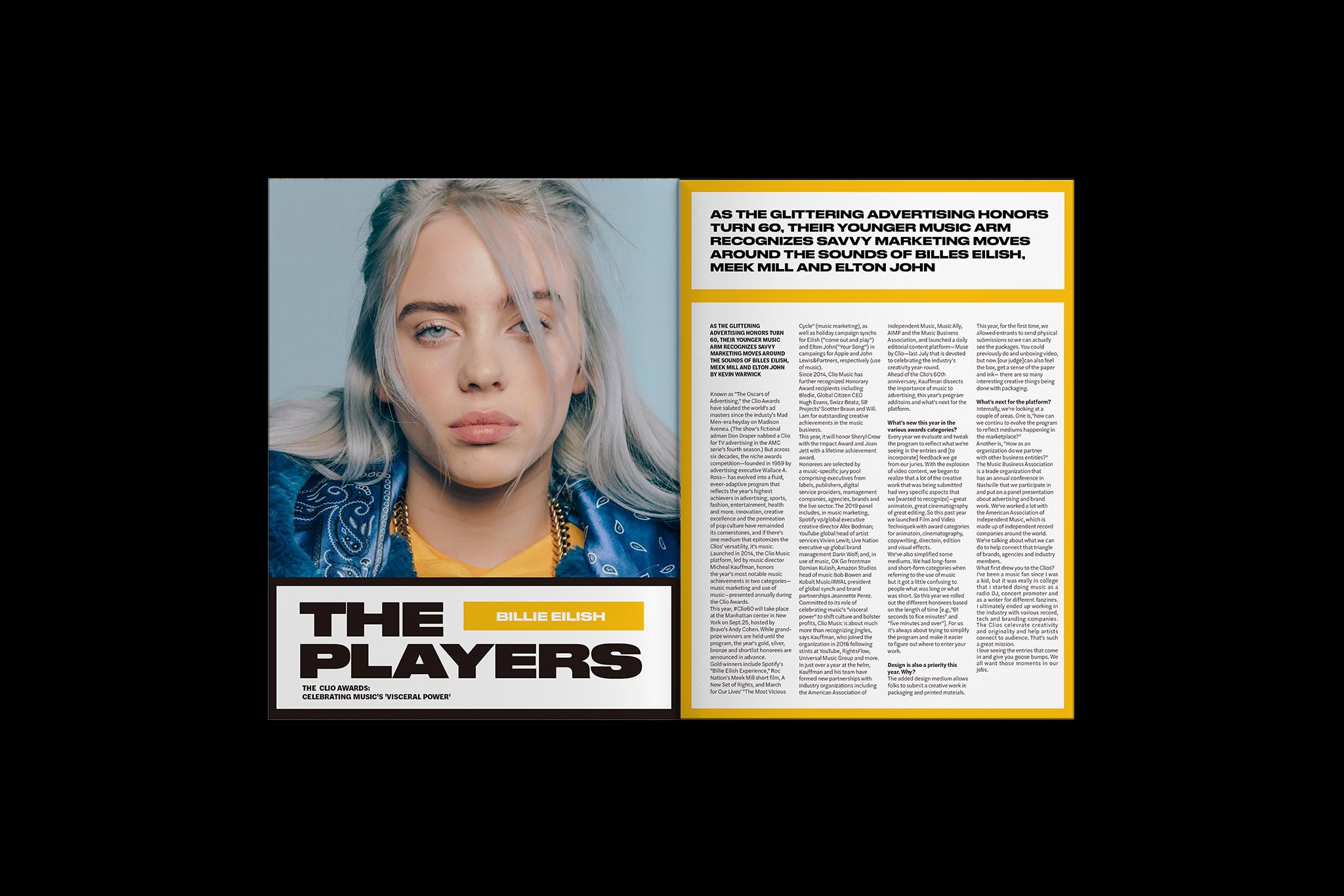 Billboard Magazine By Ji Eun Lee Sva Design