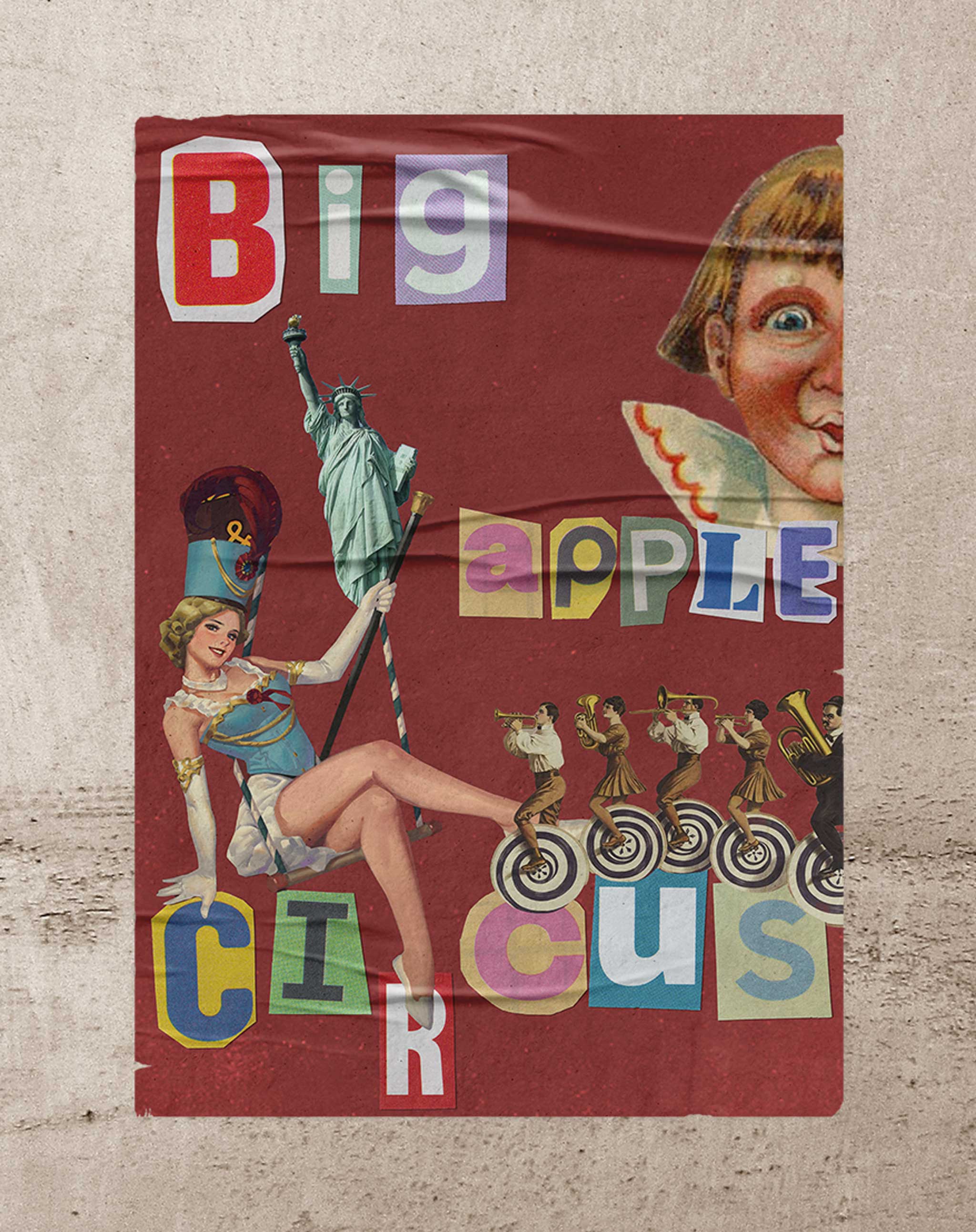 Big Apple Circus poster by Yiyang Lan – SVA Design