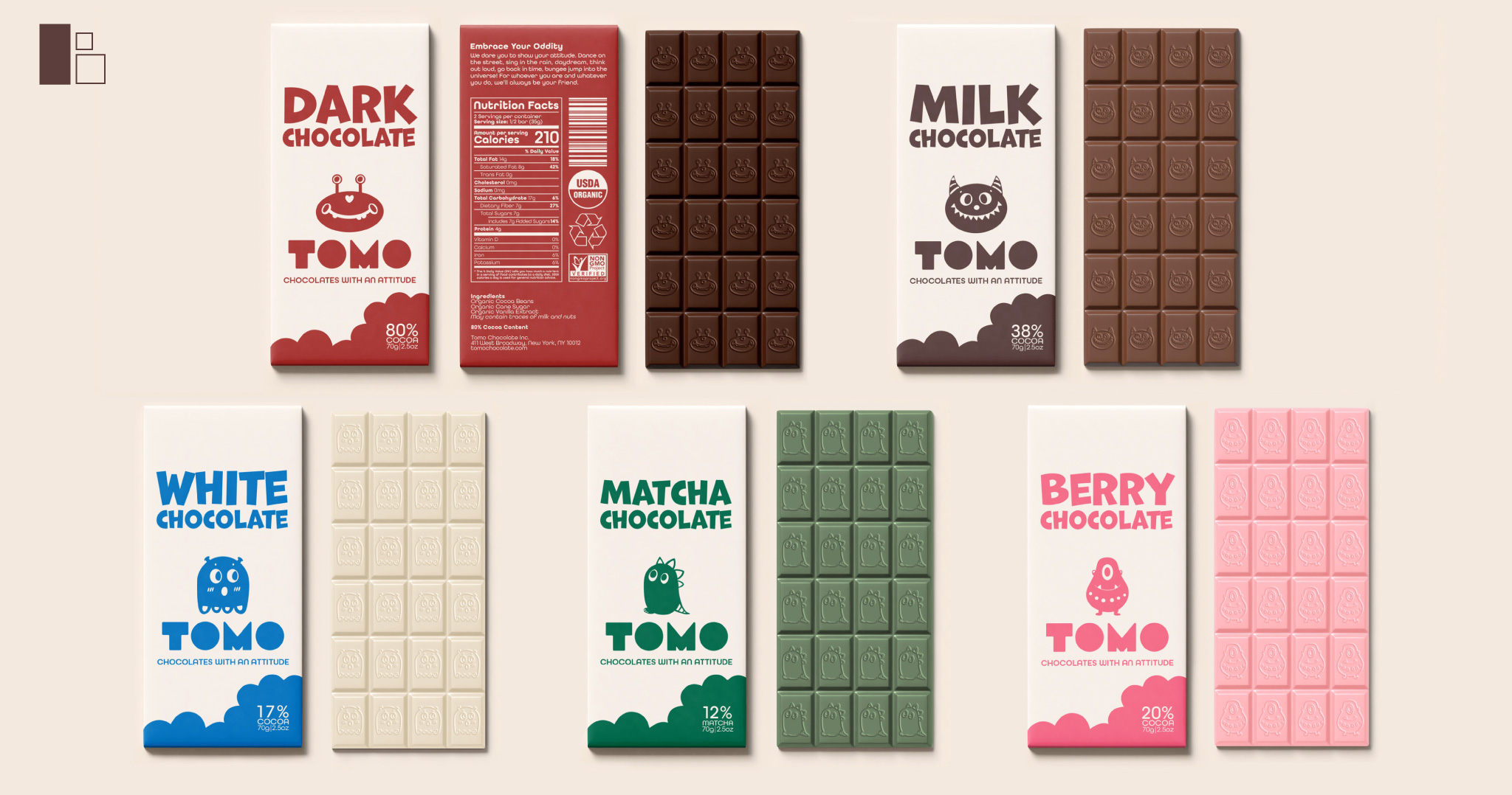 TOMO CHOCOLATE by Judith Luo – SVA Design