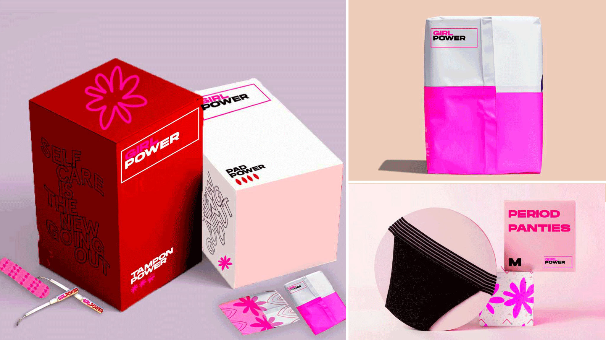 Girl Power Packaging & Campaign by Saachi Verma – SVA Design