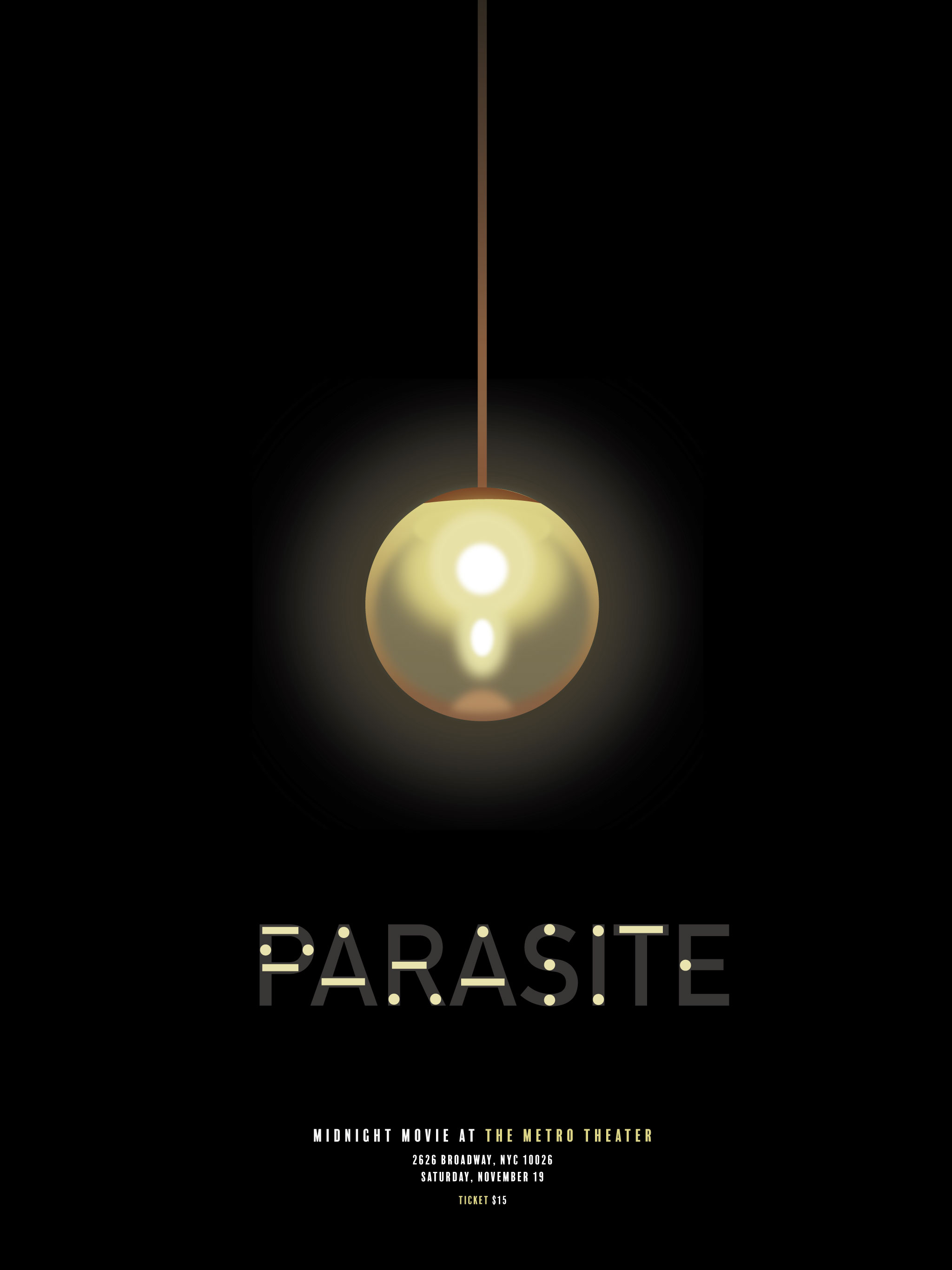 Parasite Poster by Hsin-Yen Hu – SVA Design
