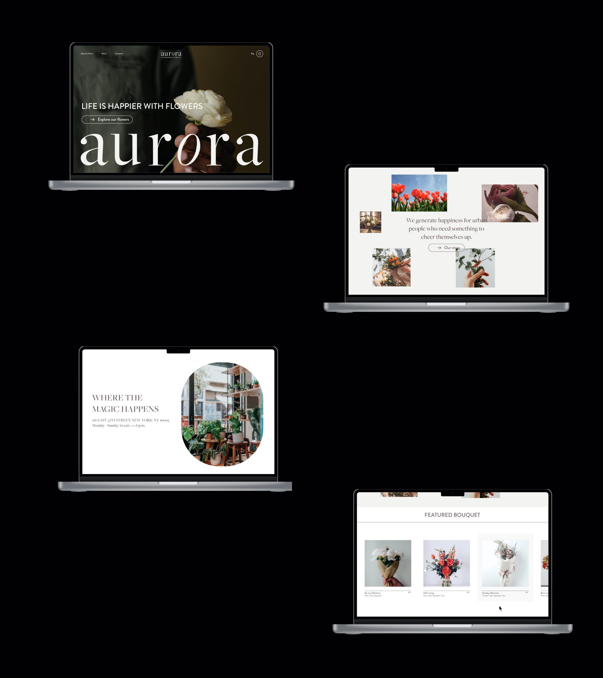 AURORA Flower Shop by Qi Gu – SVA Design