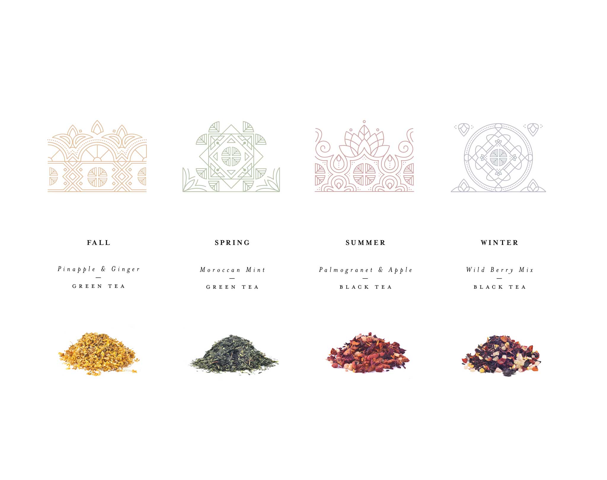 Seasons Tea Branding by Madeleine Arnould – SVA Design