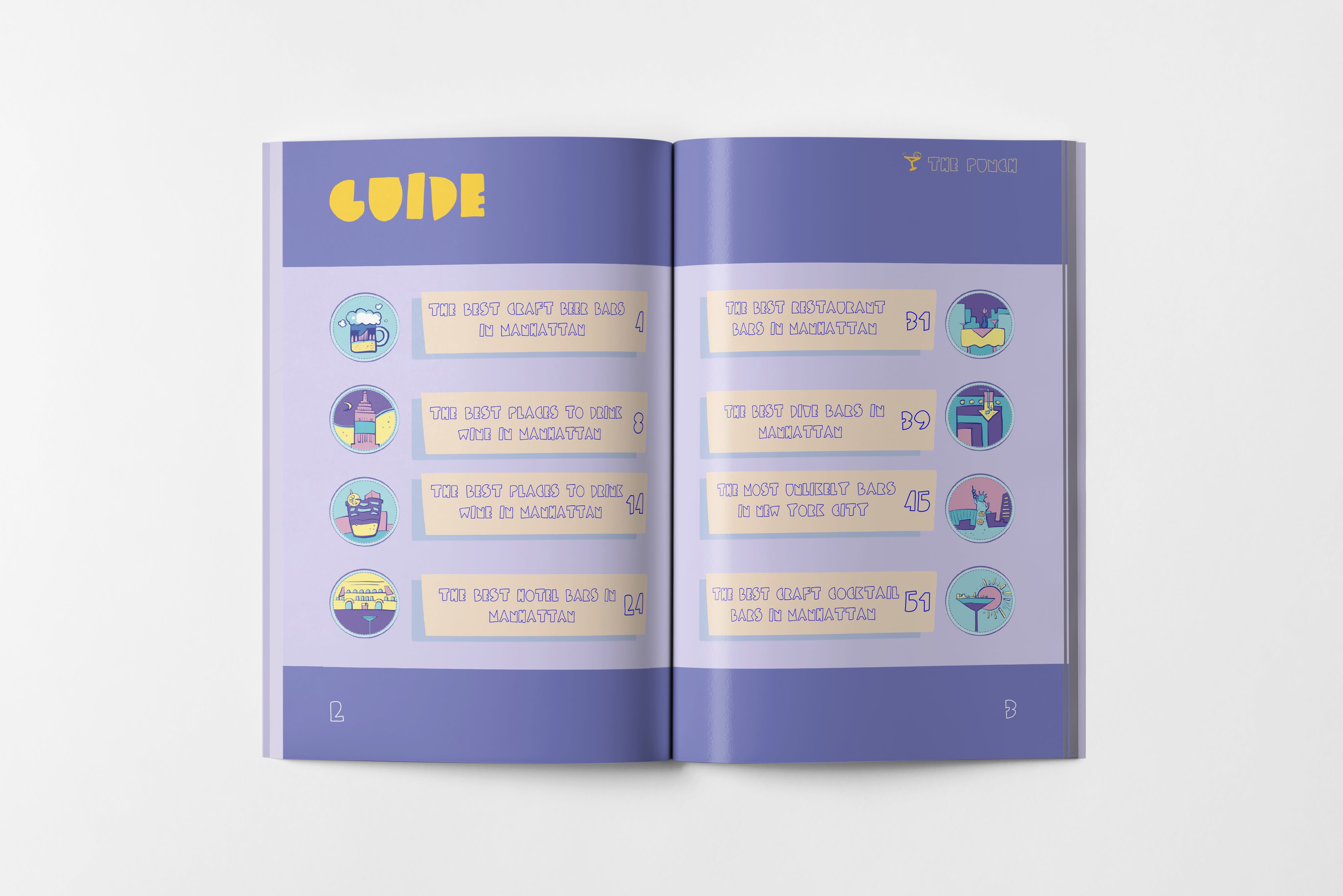 The PUNCH Guide Book Design by Xinlin Cui – SVA Design
