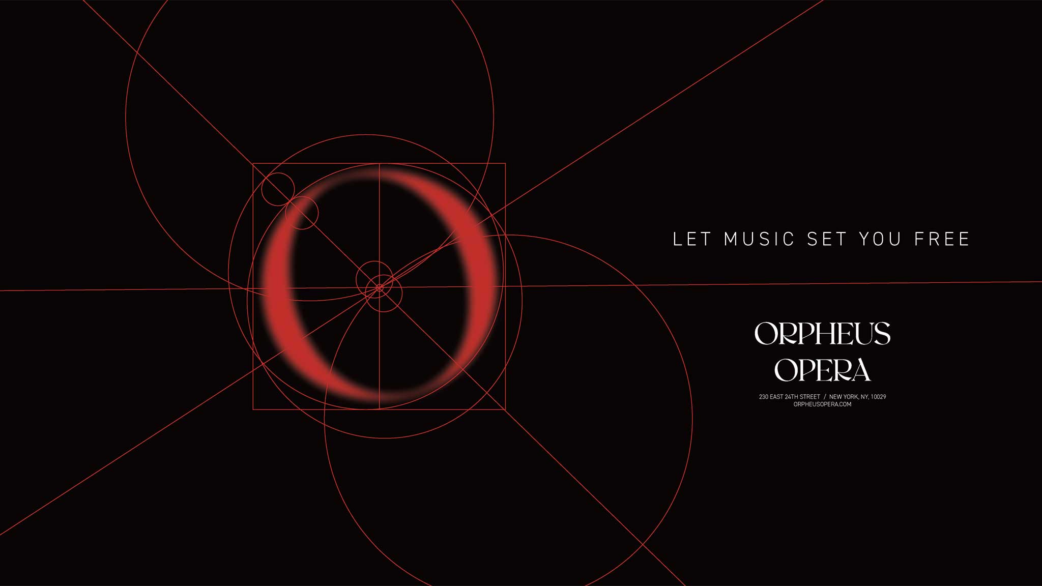 Orpheus Opera Branding by Ruotong Cui – SVA Design