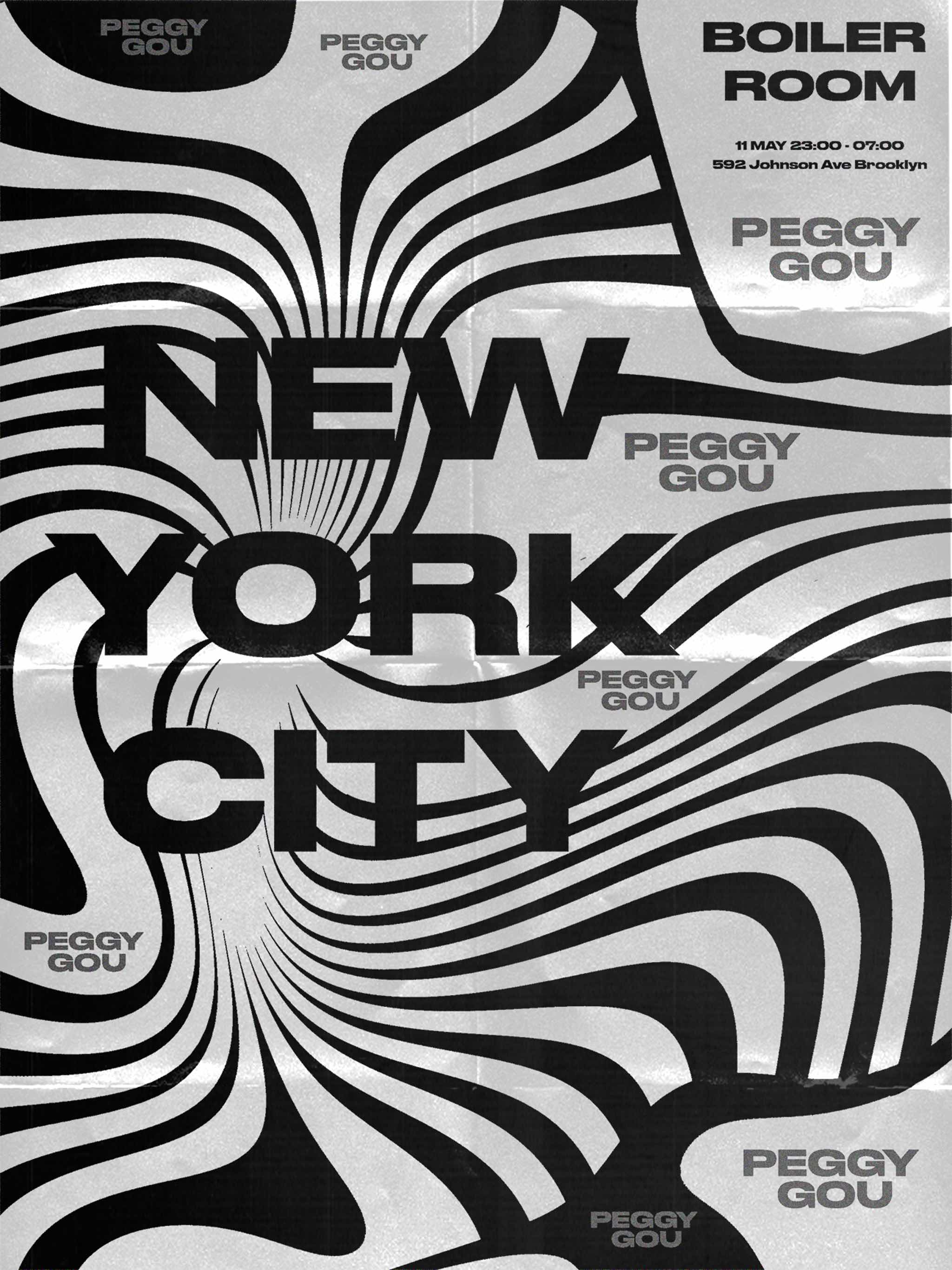 Boiler Room poster series by Mariana Cromeyer – SVA Design