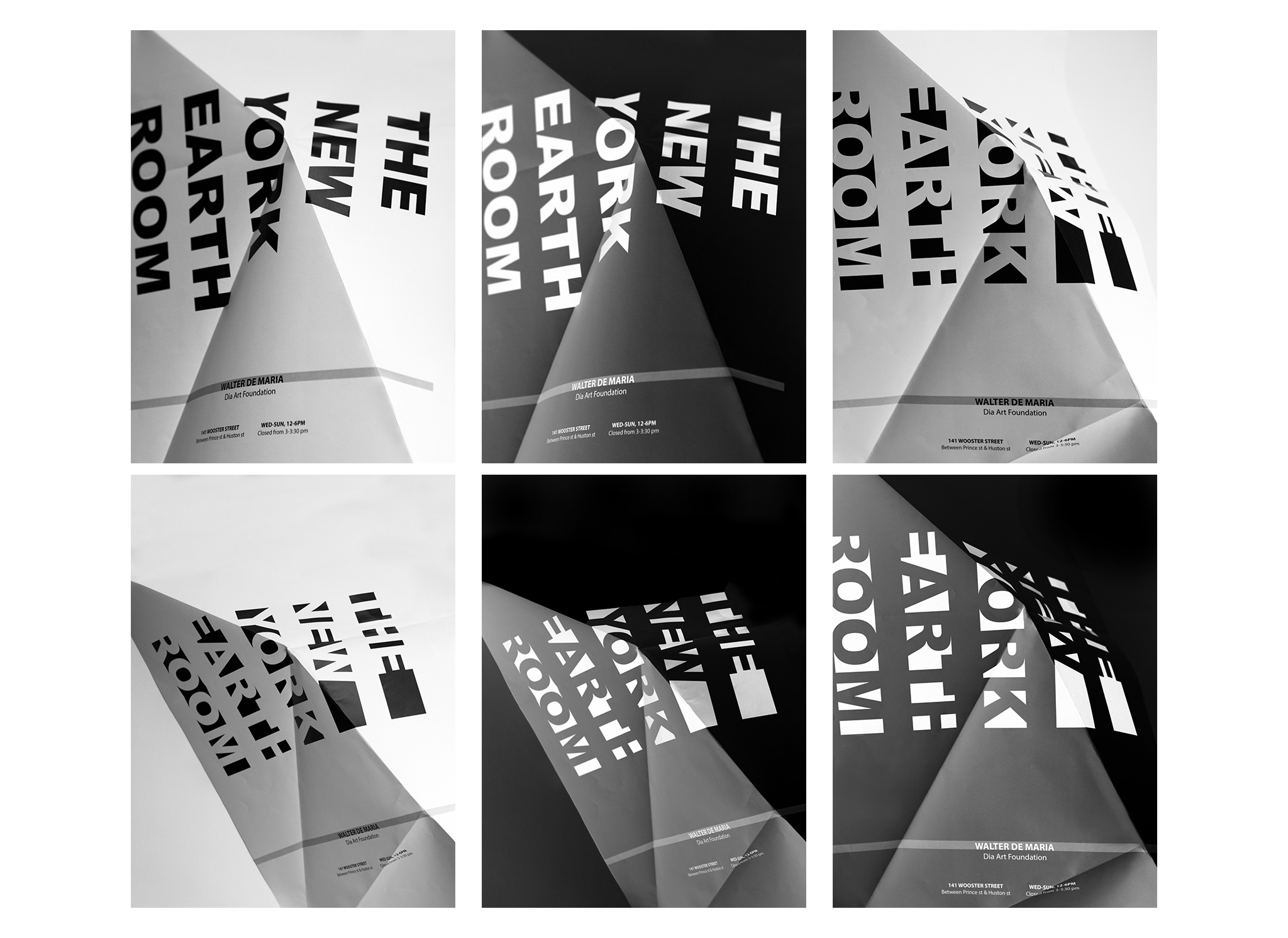 Dia Art Foundation Posters by Soobin Oh – SVA Design