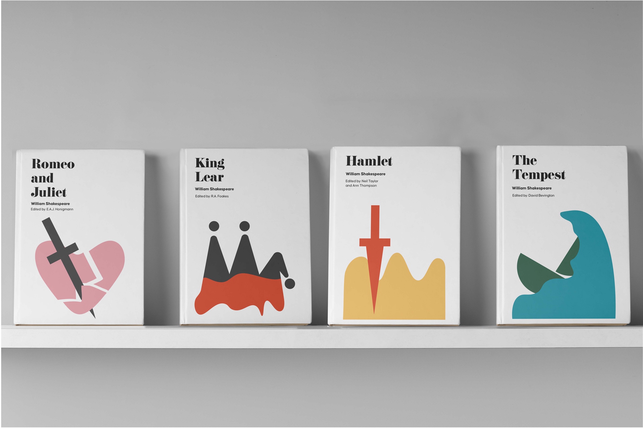 William Shakespeare's book covers by Yuwen Suo – SVA Design