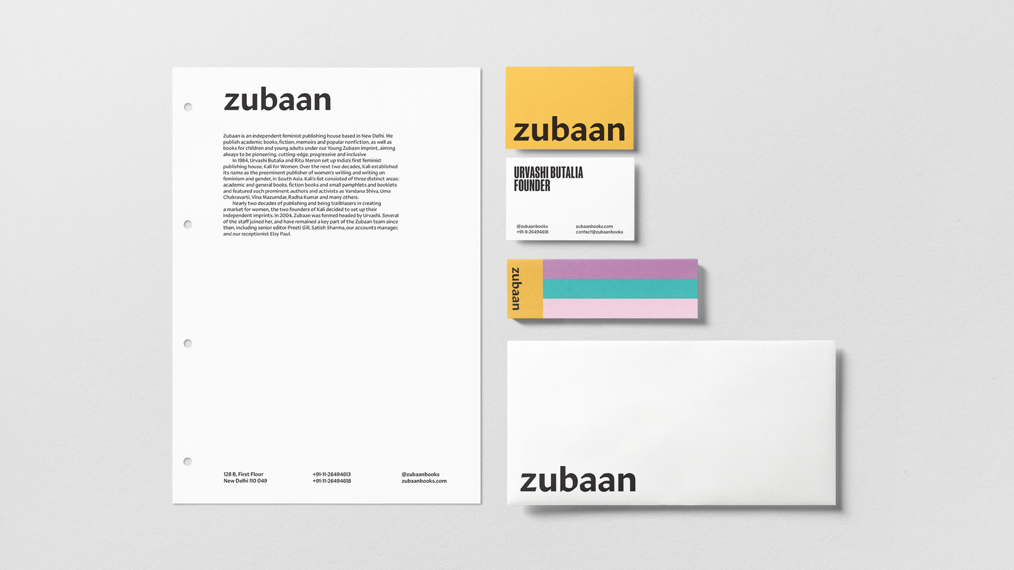 Zubaan by Ariana Gupta – SVA Design