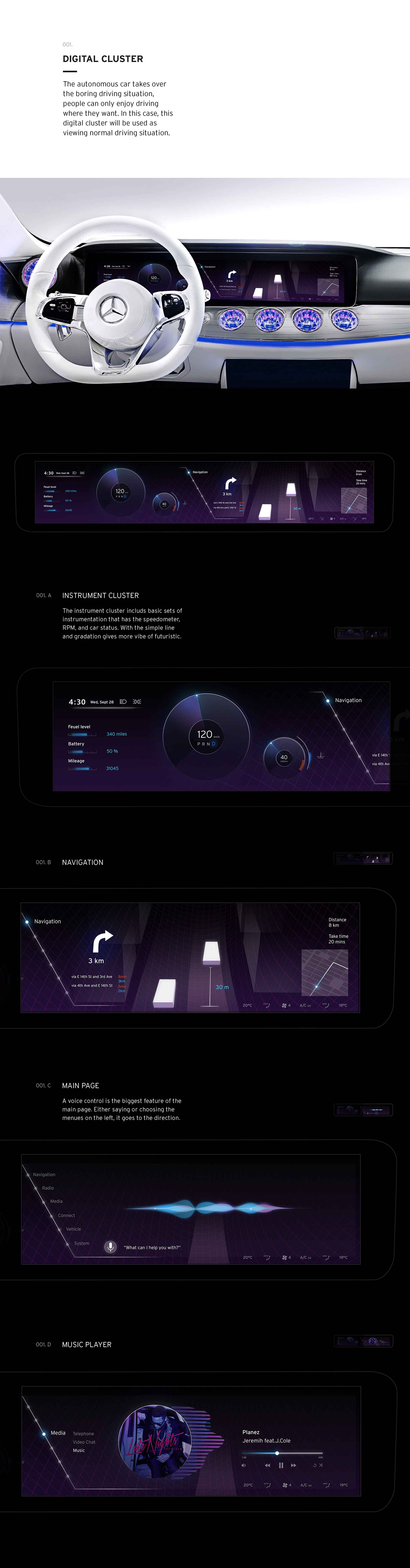 Mercedes-Benz Interface Design: Luxury in Motion by Hyoin Yun – SVA Design