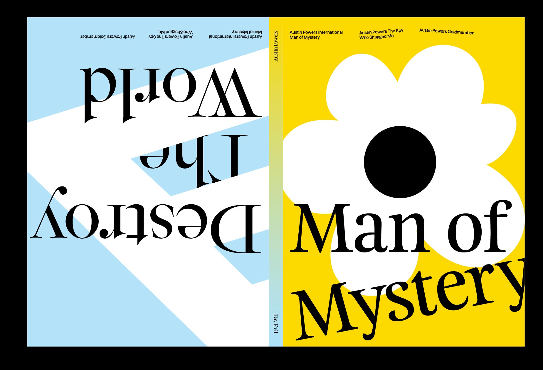 Austin Powers Book by Amanda Rodriguez – SVA Design